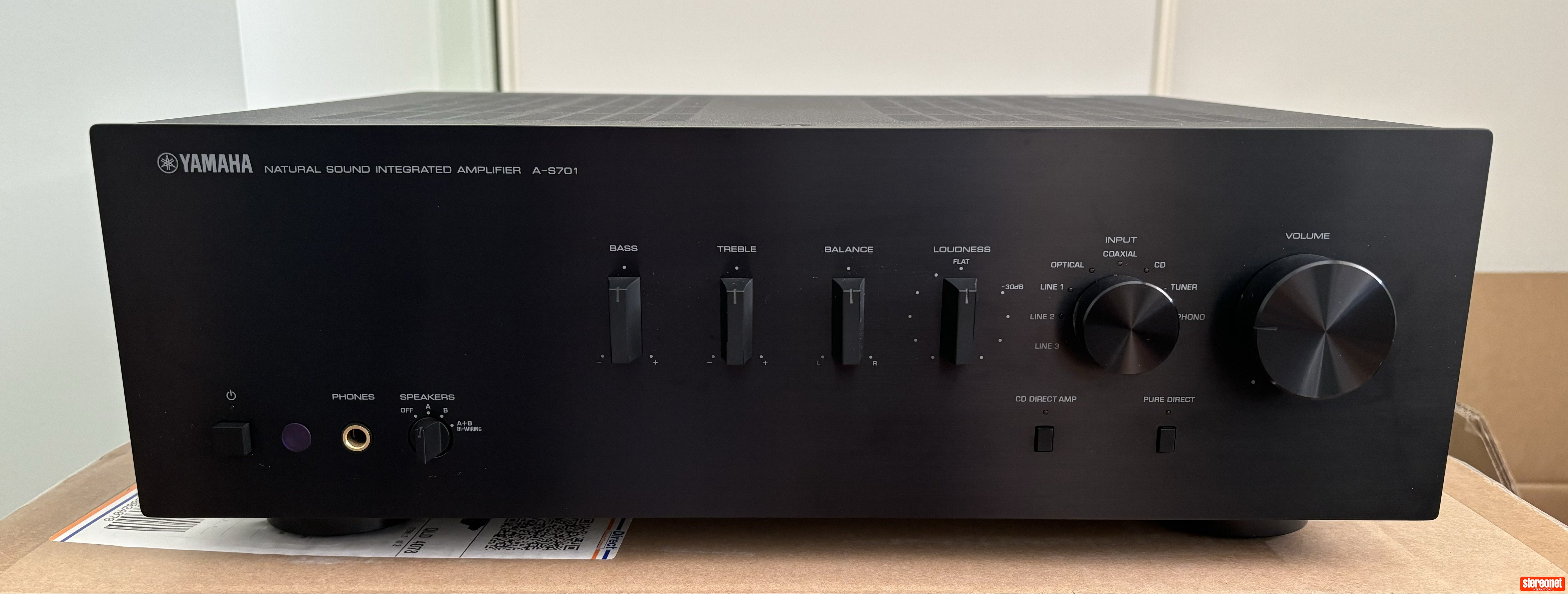 Yamaha A-S701 Integrated Amplifier (Solid State) - Integrated ...