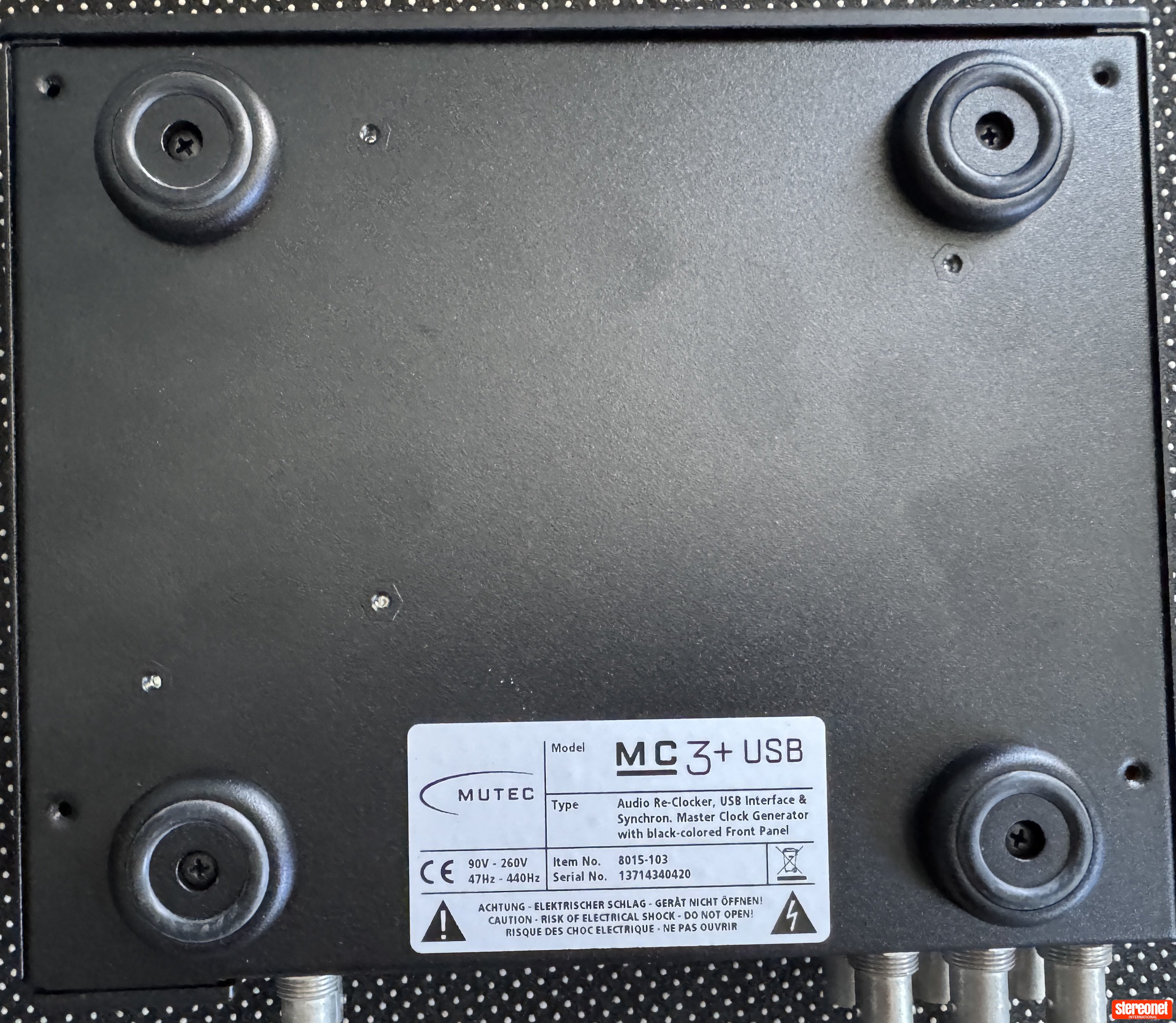 Mutec MC3+USB Audio Re-Clocker |﻿ Audio Processors / Equalisers