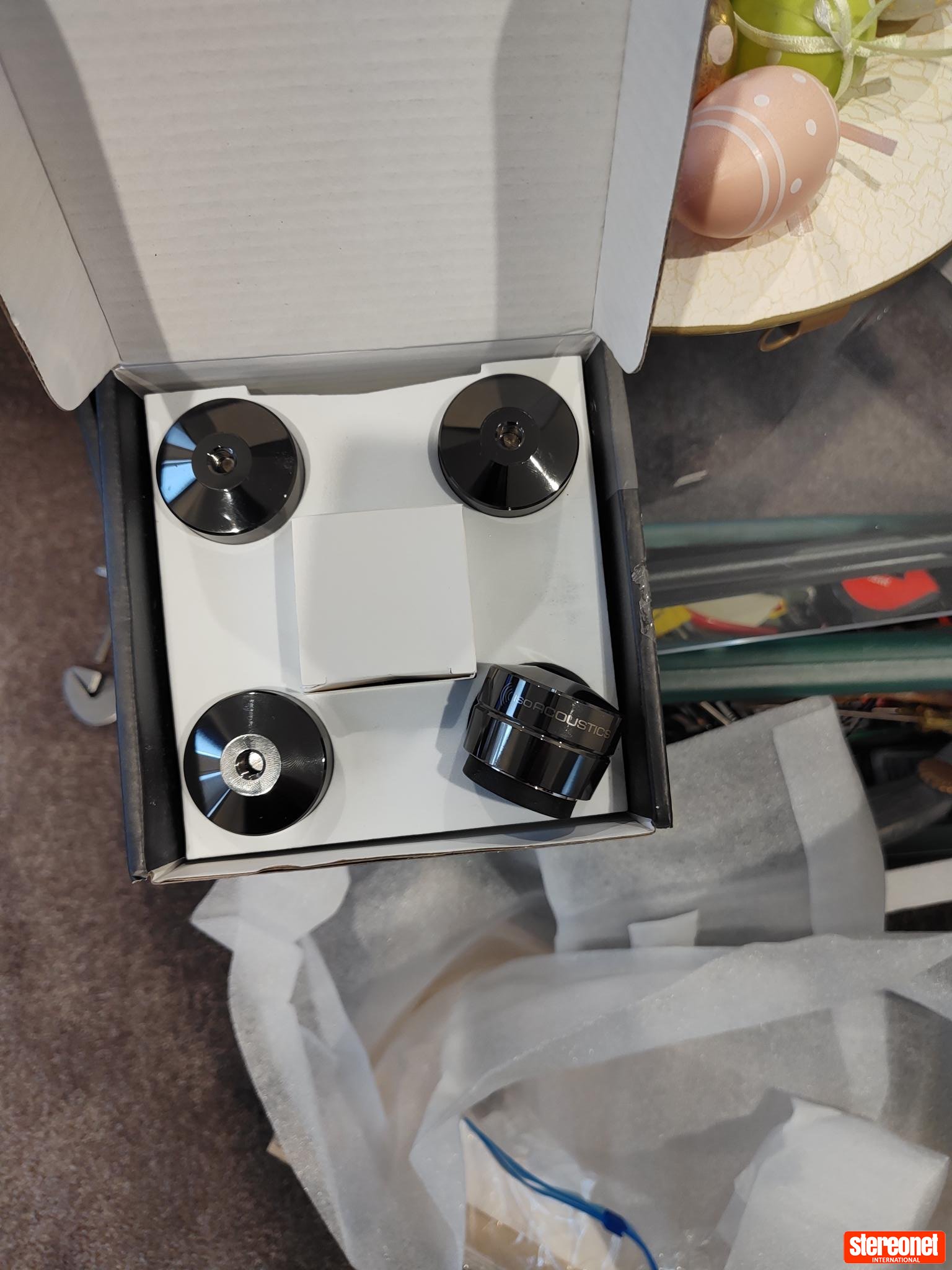 IsoAcoustics Gaia III Isolation Devices - Tweaks / Tuning - StereoNET