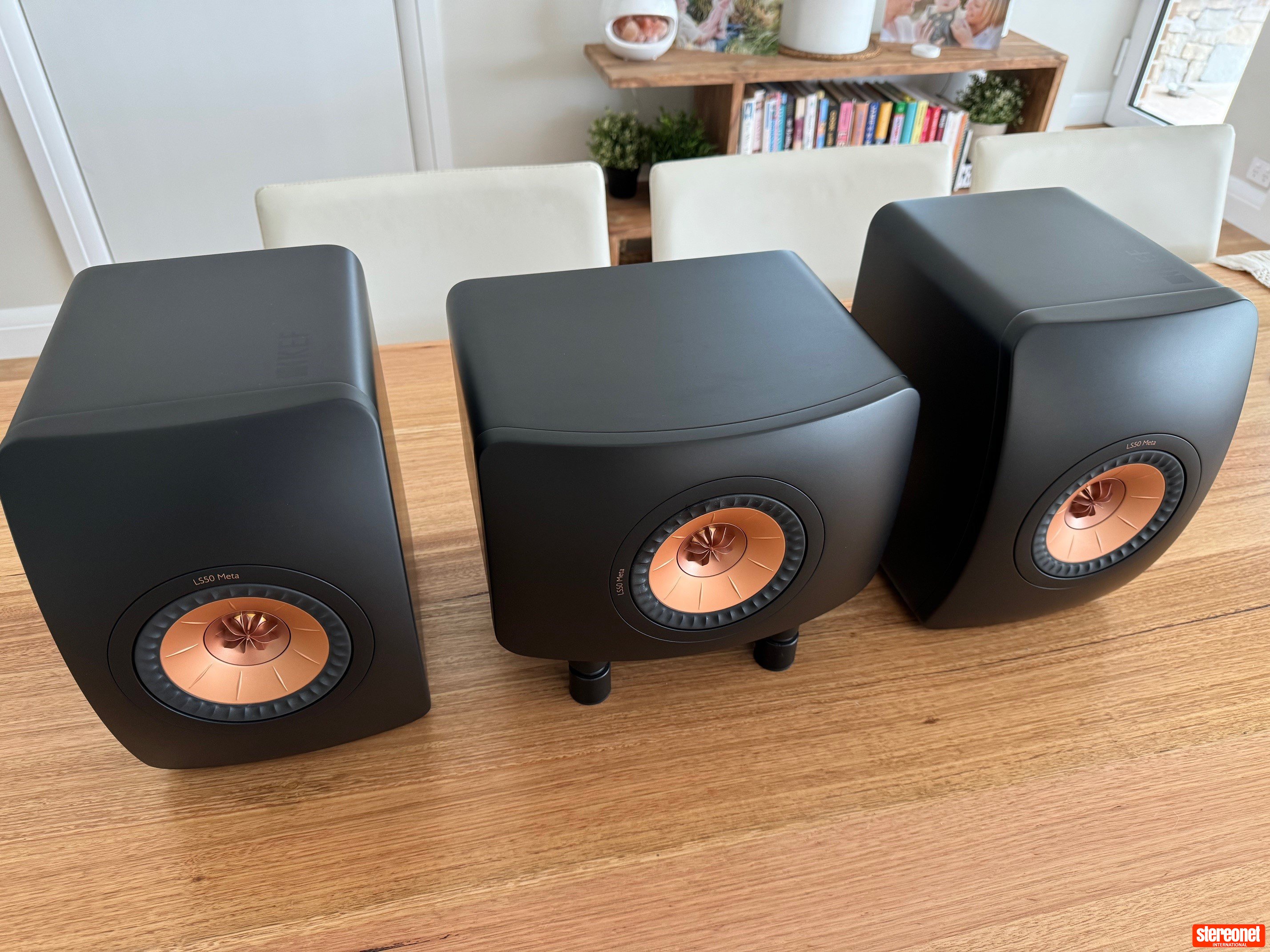 KEF LS50 Meta Black (3x Speakers LCR) Bookshelf Loudspeakers ...