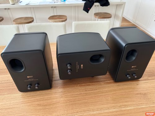 KEF LS50 Meta Black (3x Speakers LCR) Bookshelf Loudspeakers ...