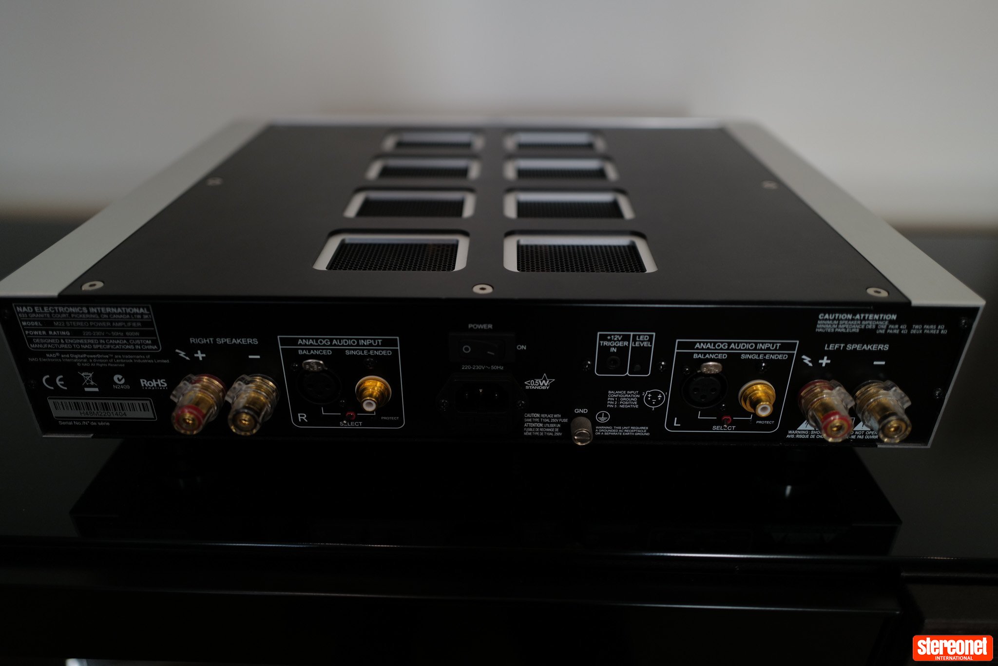 NAD Electronics M22 Power Amplifier - Power Amplifiers - StereoNET