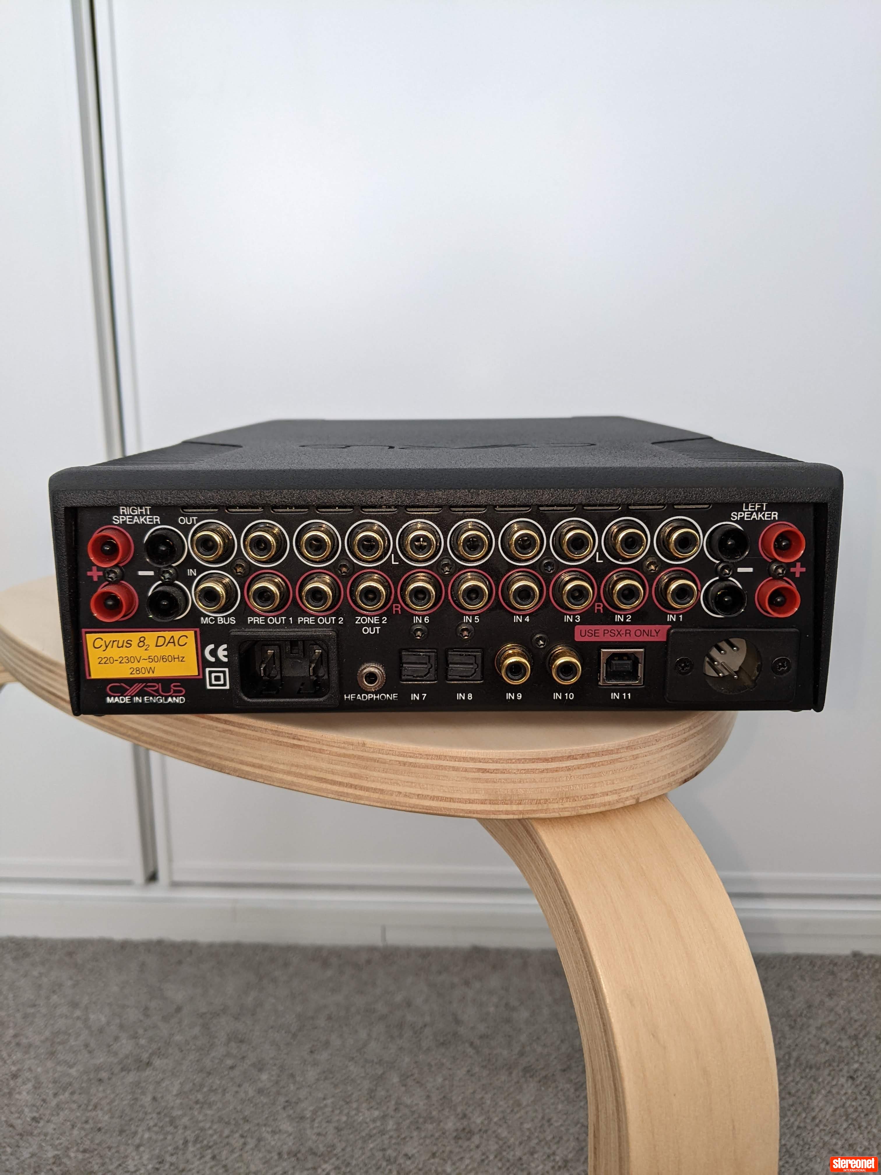 Cyrus Audio 82 DAC Integrated Amplifier (Solid State) - Integrated ...