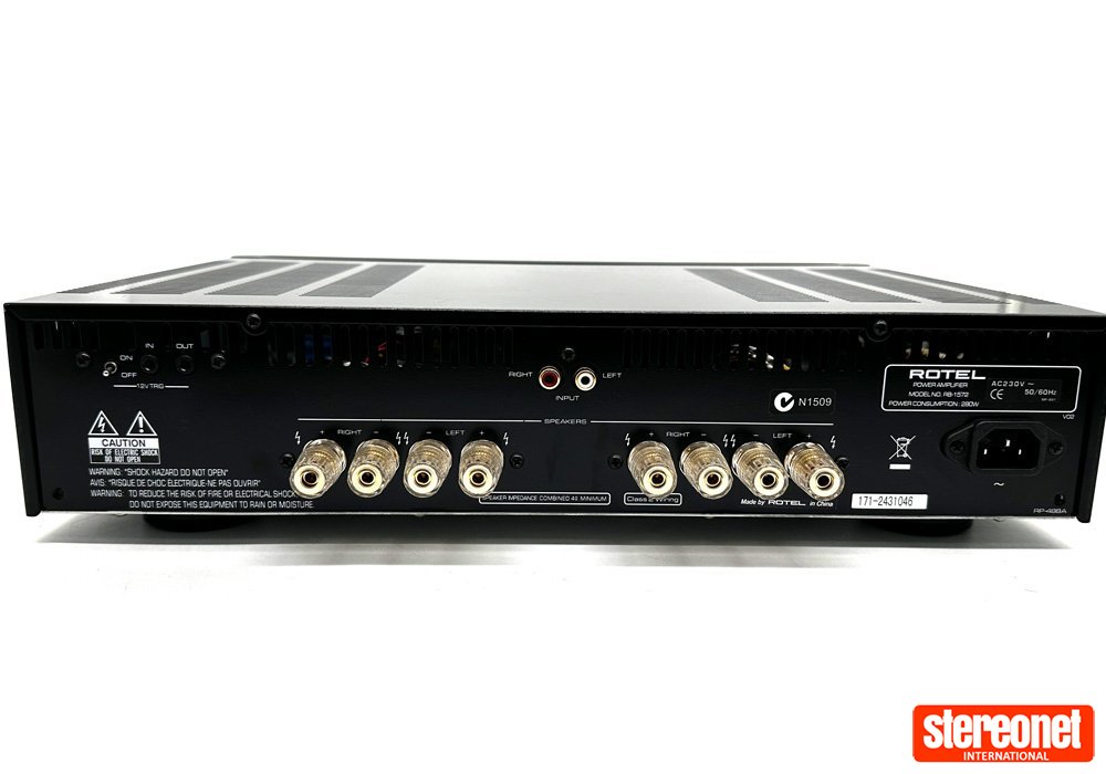Rotel RB-1572 Power Amplifier - Power Amplifiers - StereoNET