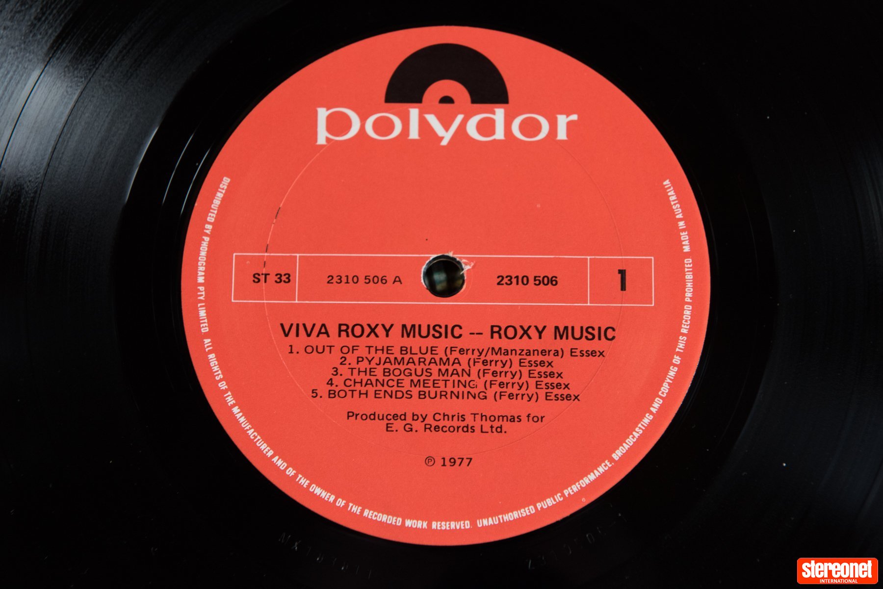 Roxy Music. 1st: Viva! - The Live Album. - Vinyl Records - StereoNET