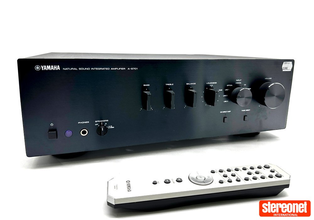 Yamaha A-S701 Integrated Amplifier (Solid State) - Integrated ...