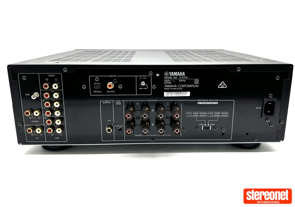 Yamaha A-S701 Integrated Amplifier (Solid State) |﻿ Integrated Amplifiers