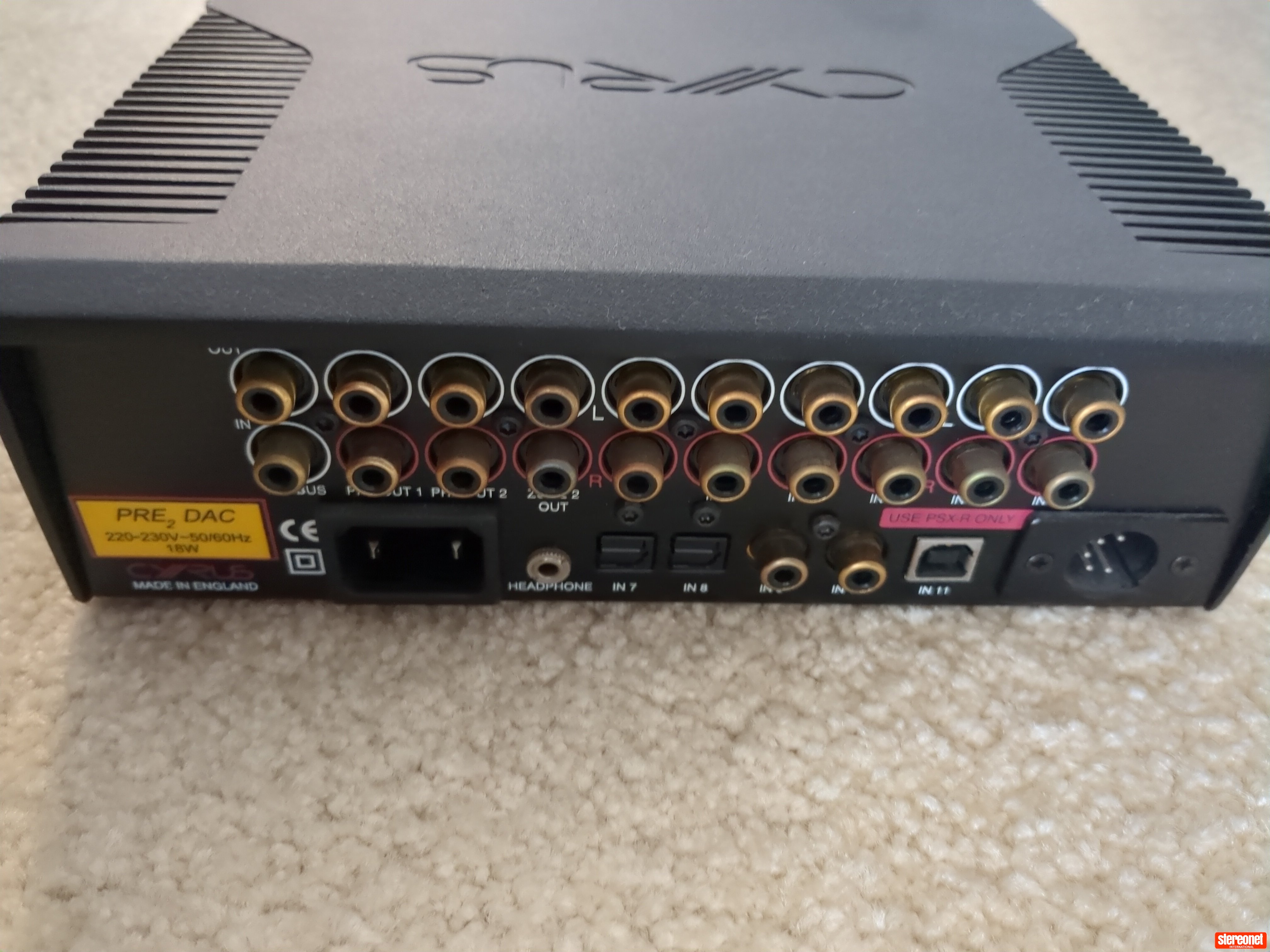 Cyrus Audio Pre2 DAC Qx Pre Amplifier - Pre Amplifiers - StereoNET