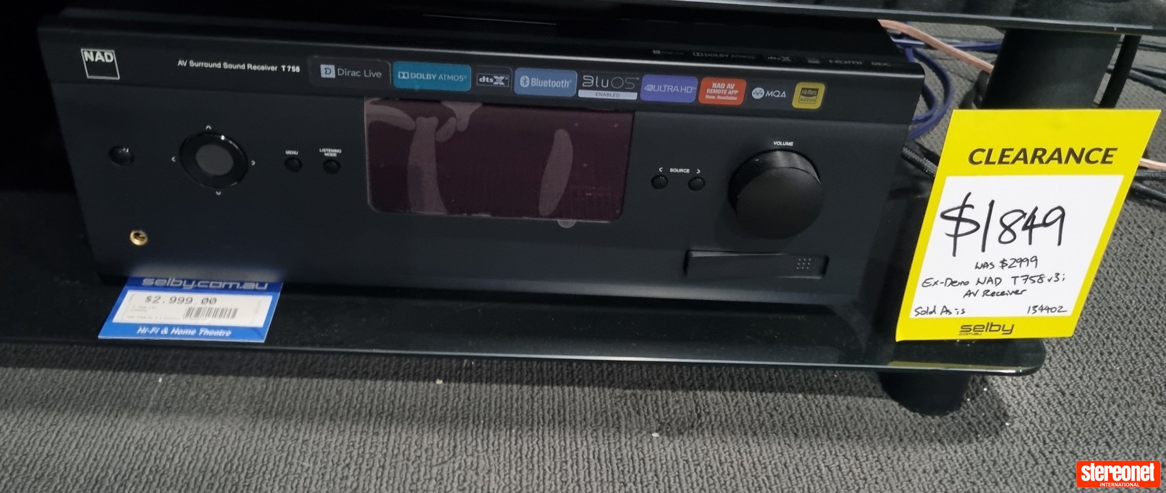 NAD Electronics T758v3i AV Receiver - AV Receivers & Processors - StereoNET