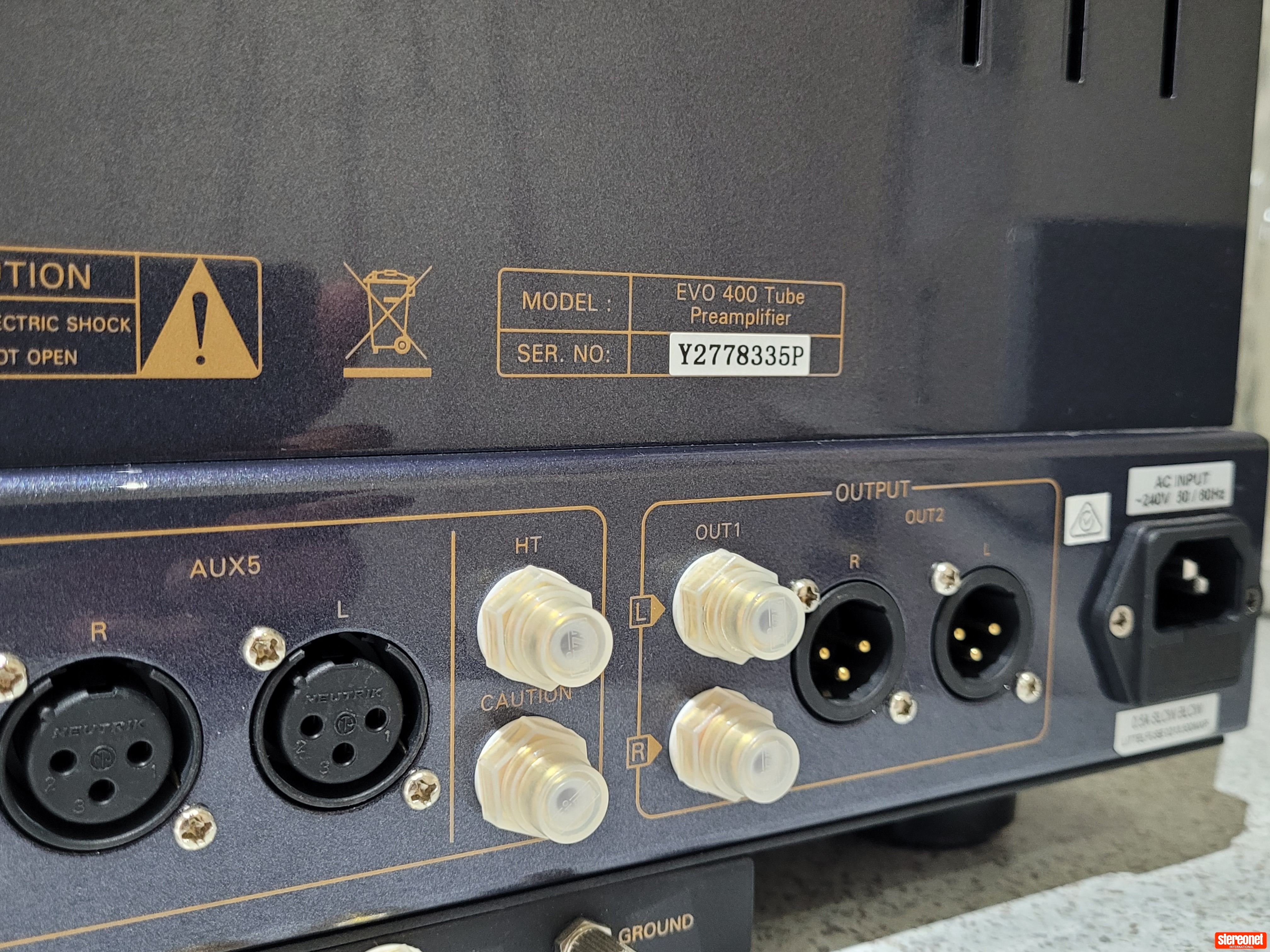 PrimaLuna Evo400 Pre Amplifier - Pre Amplifiers - StereoNET