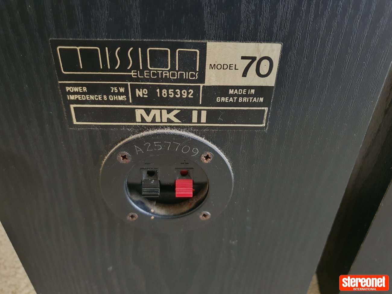 Mission Model 70 MKII Bookshelf Loudspeakers - Bookshelf & Small ...