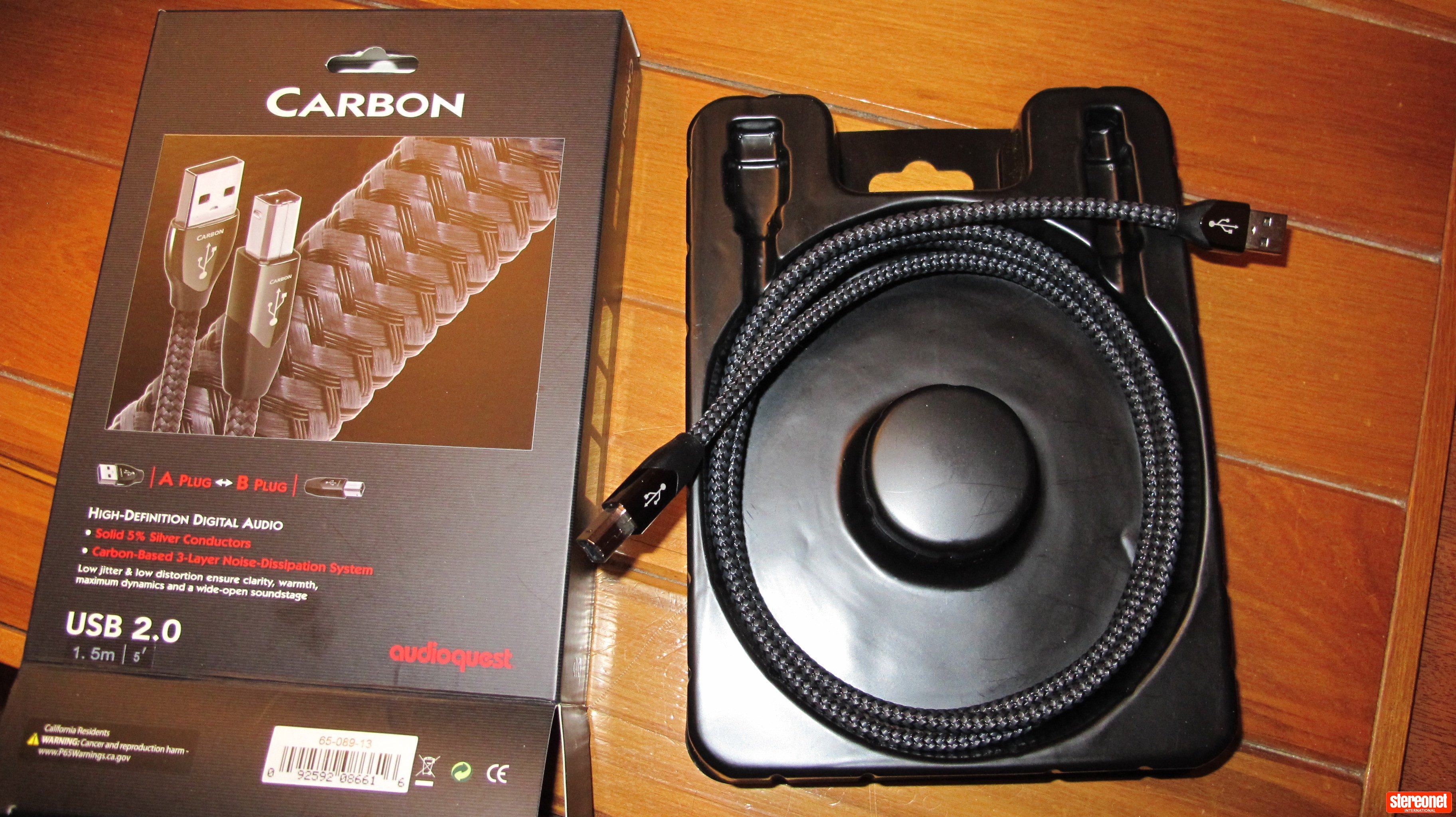 AudioQuest carbon USB Cable - Digital Cables - StereoNET