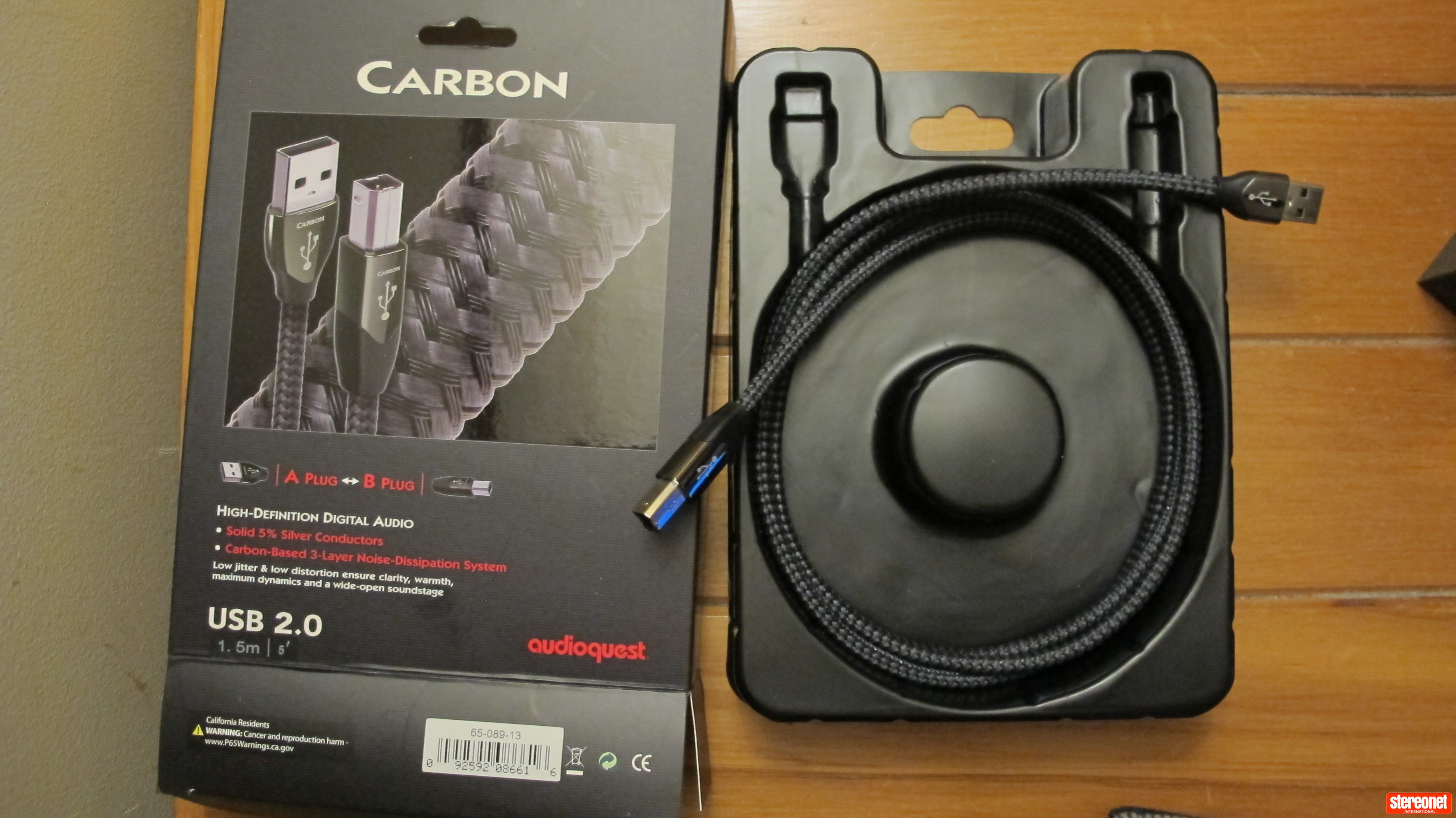 AudioQuest carbon USB Cable - Digital Cables - StereoNET