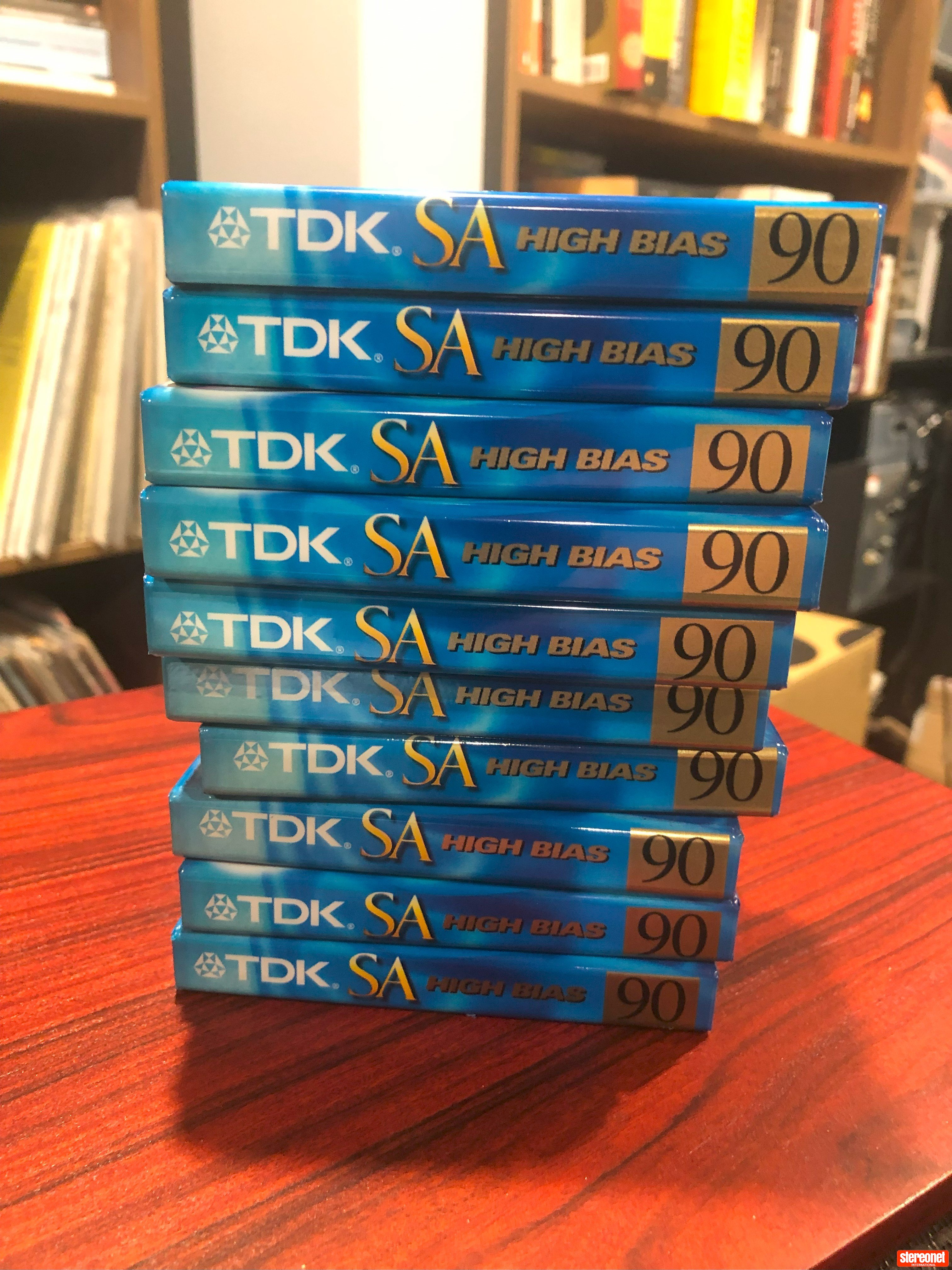 TDK SA90 Cassette Tapes (New) - Cassette / Reel to Reel - StereoNET