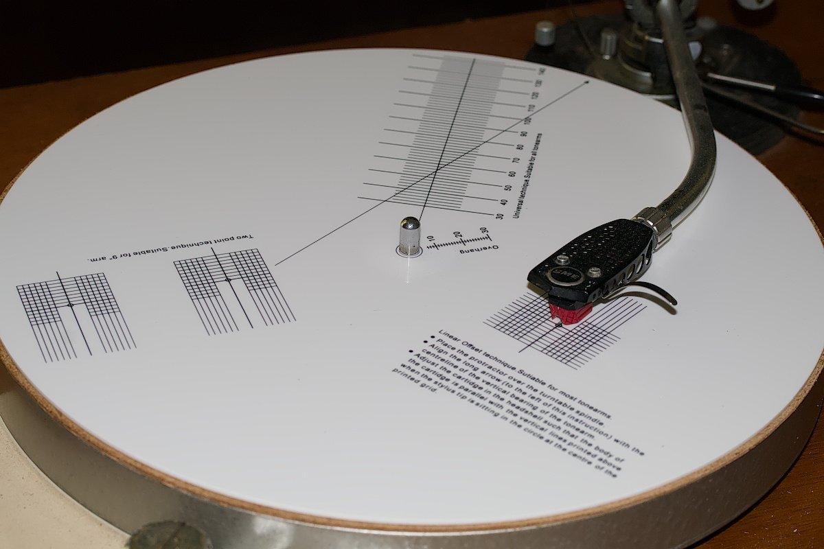 Budget white plastic protractor - Turntables, Record Players & Vinyl ...