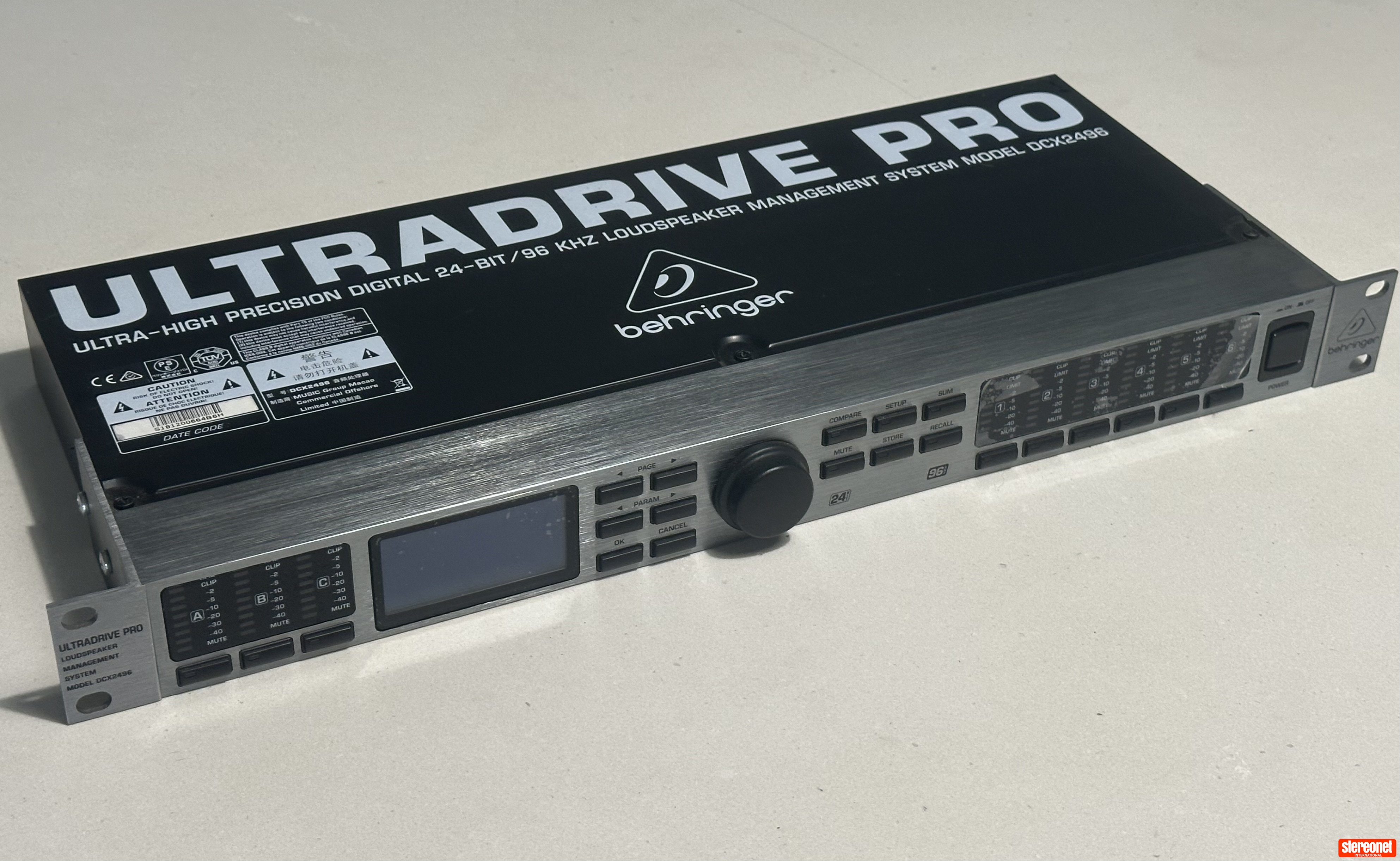 Behringer DCX2496 Speaker Switch - Pro Audio / Studio Gear - StereoNET