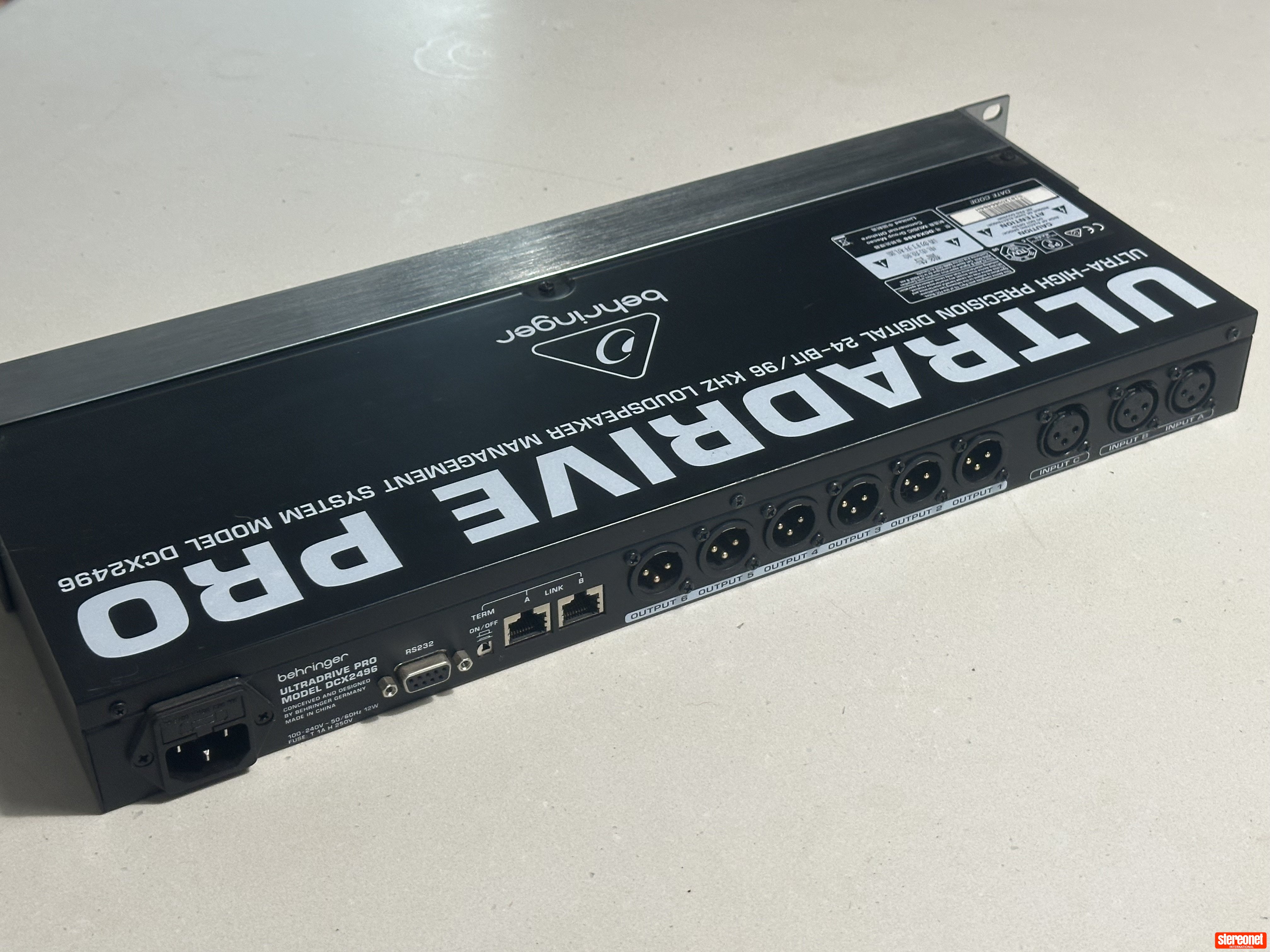 Behringer DCX2496 Speaker Switch |﻿ Pro Audio / Studio Gear