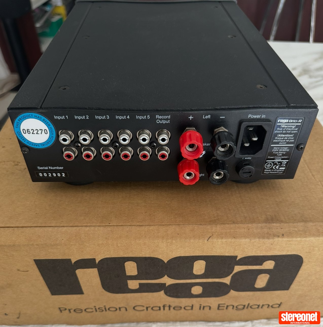 Rega Brio R Integrated Amplifier (Solid State) - Integrated Amplifiers - StereoNET