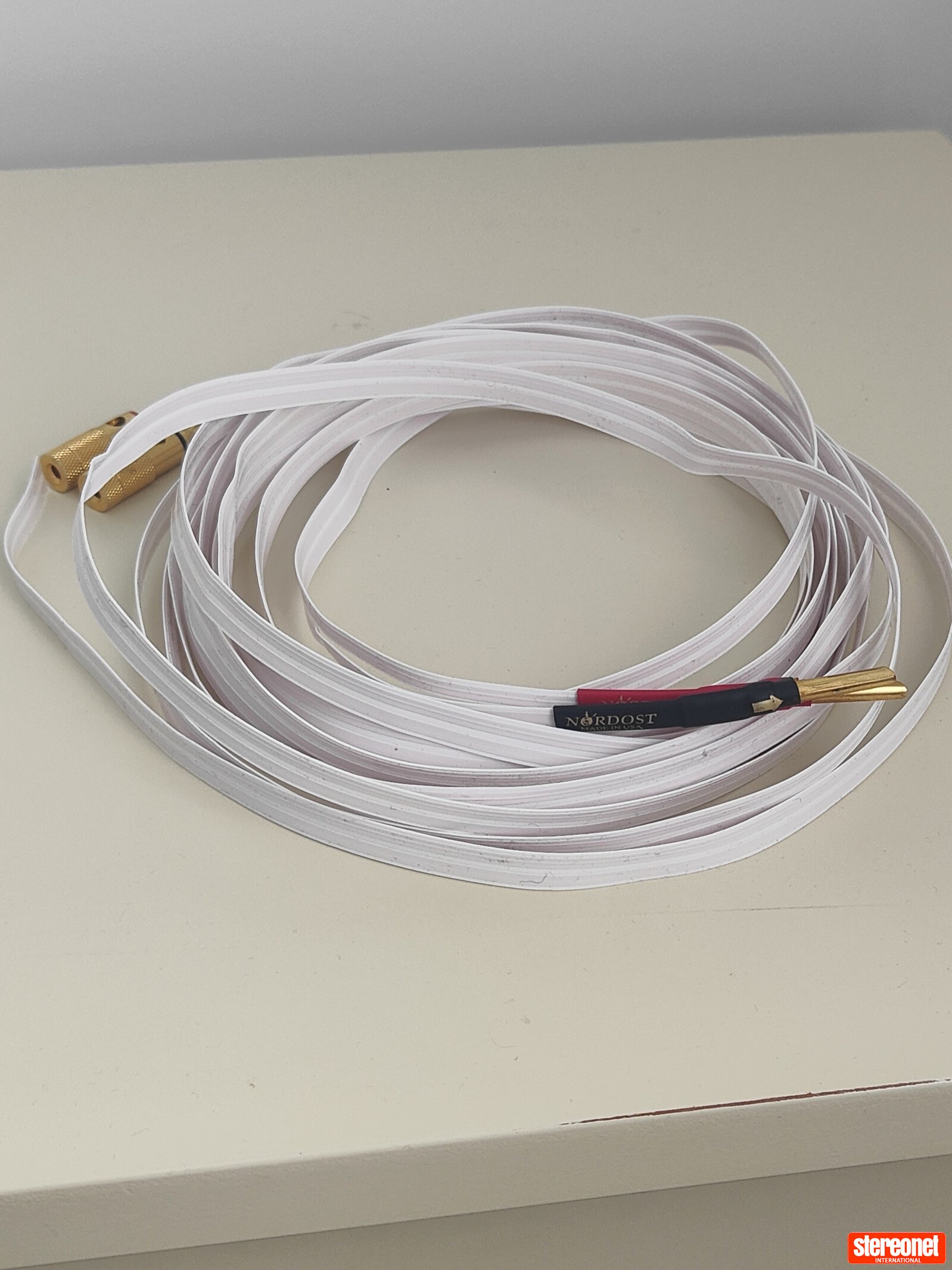 Nordost 7 meters Flatline Speaker Cables |﻿ Speaker Cables