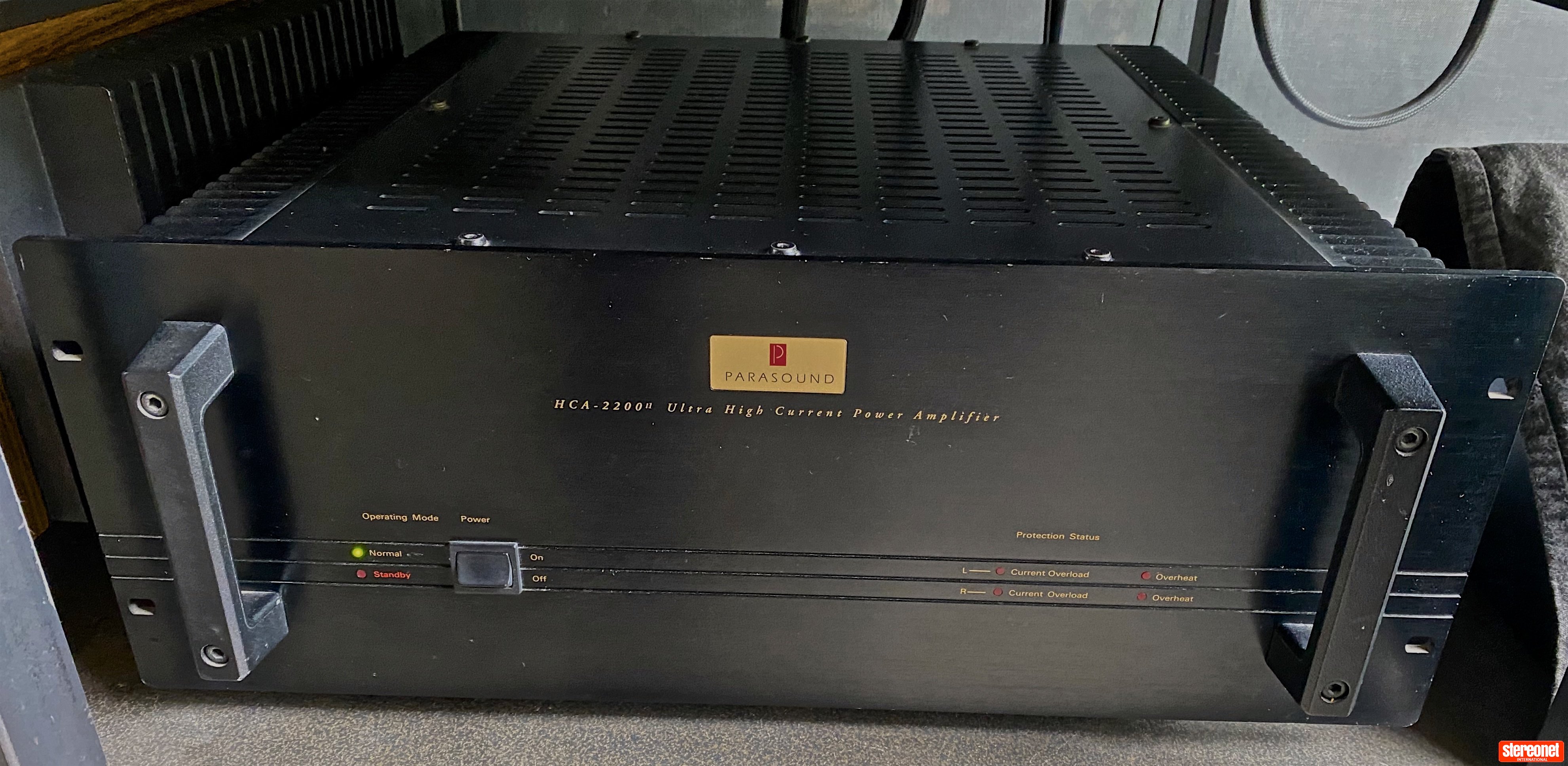 Parasound HCA-2200 11 Power Amplifier - Power Amplifiers - StereoNET
