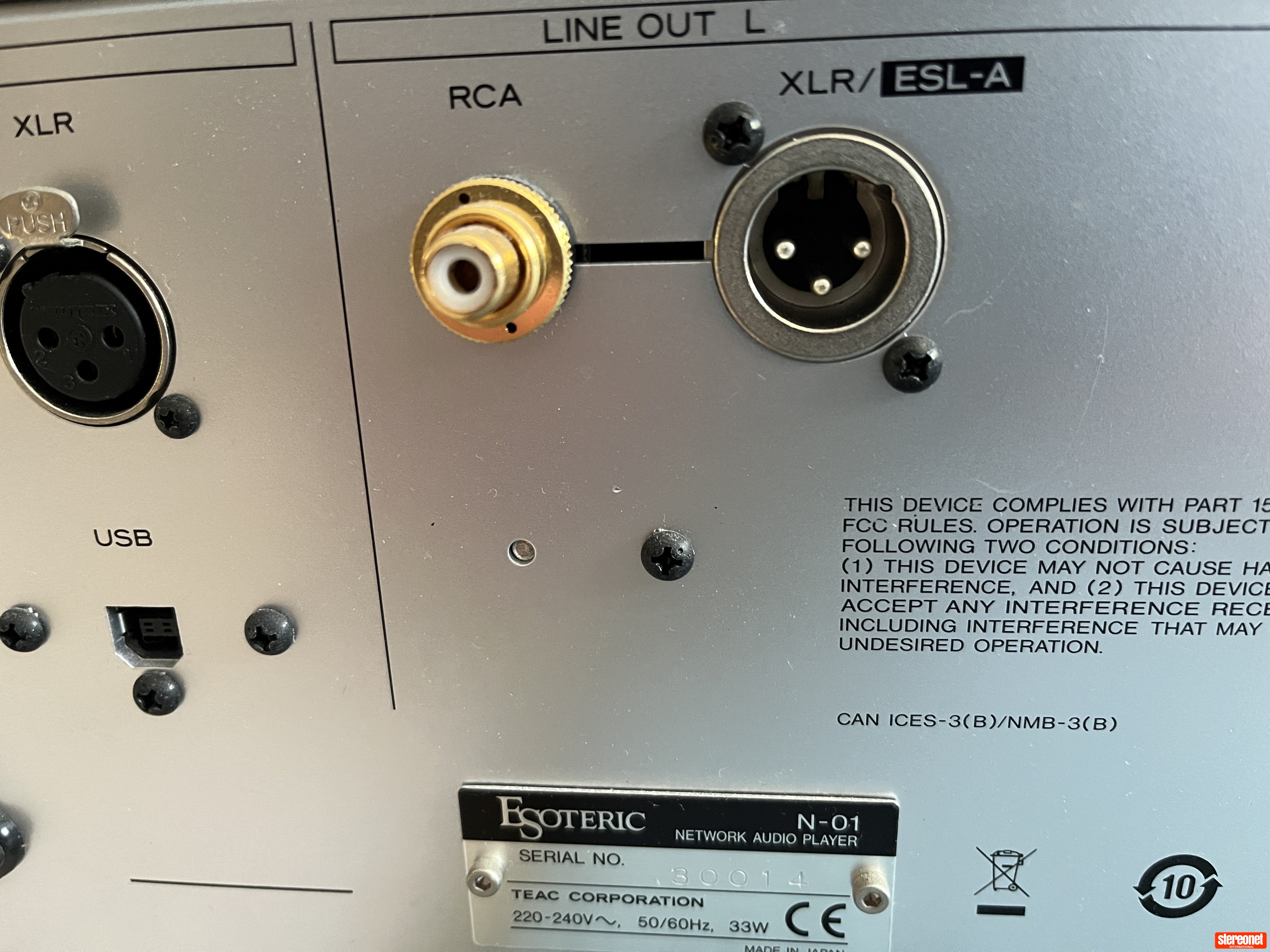 Esoteric N01 DAC streamer Digital Analog Converter (DAC) - DACs and ...