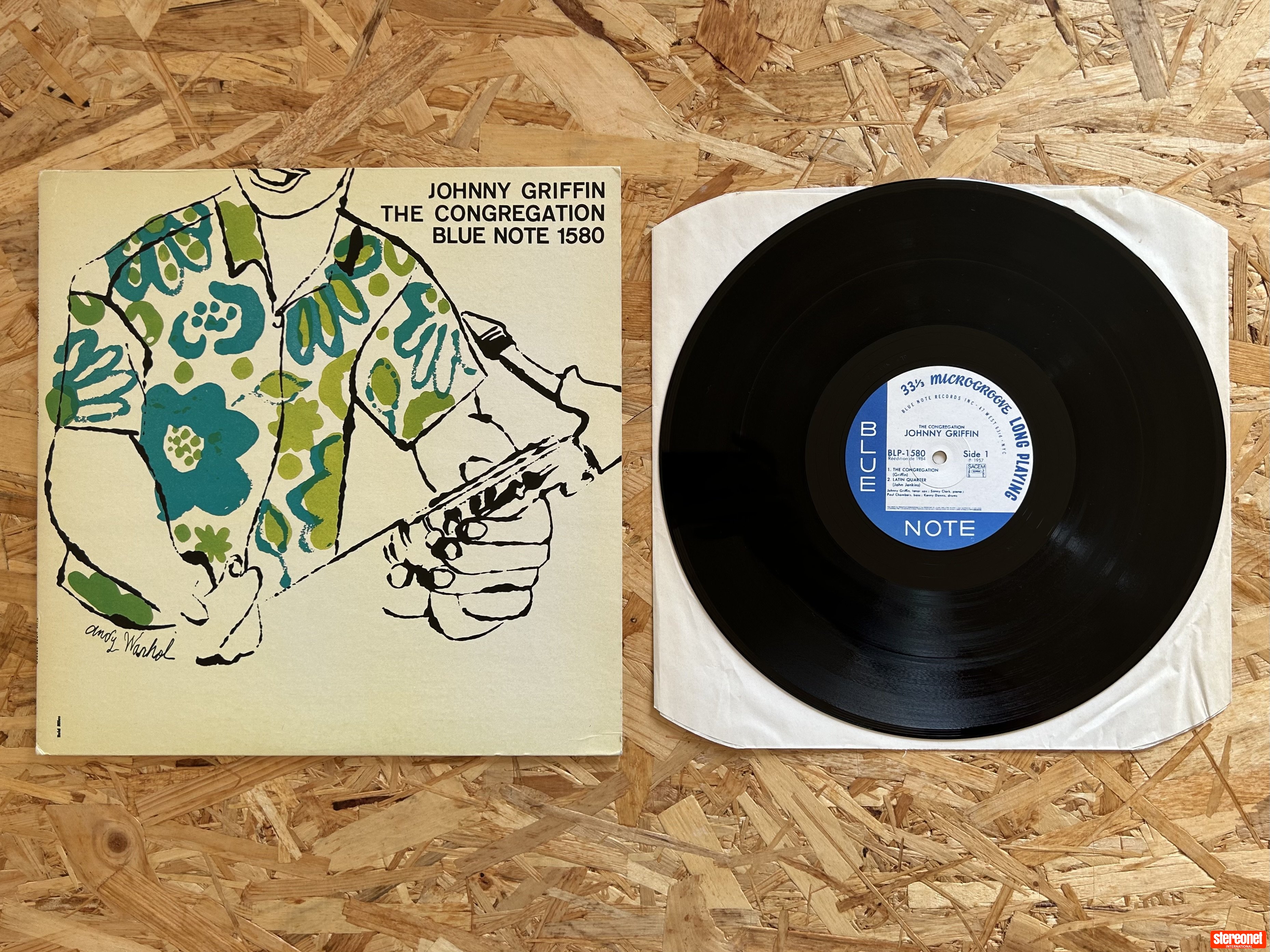 Johnny Griffin - ‘The Congregation’. French Press Blue Note BLP 1580 ...