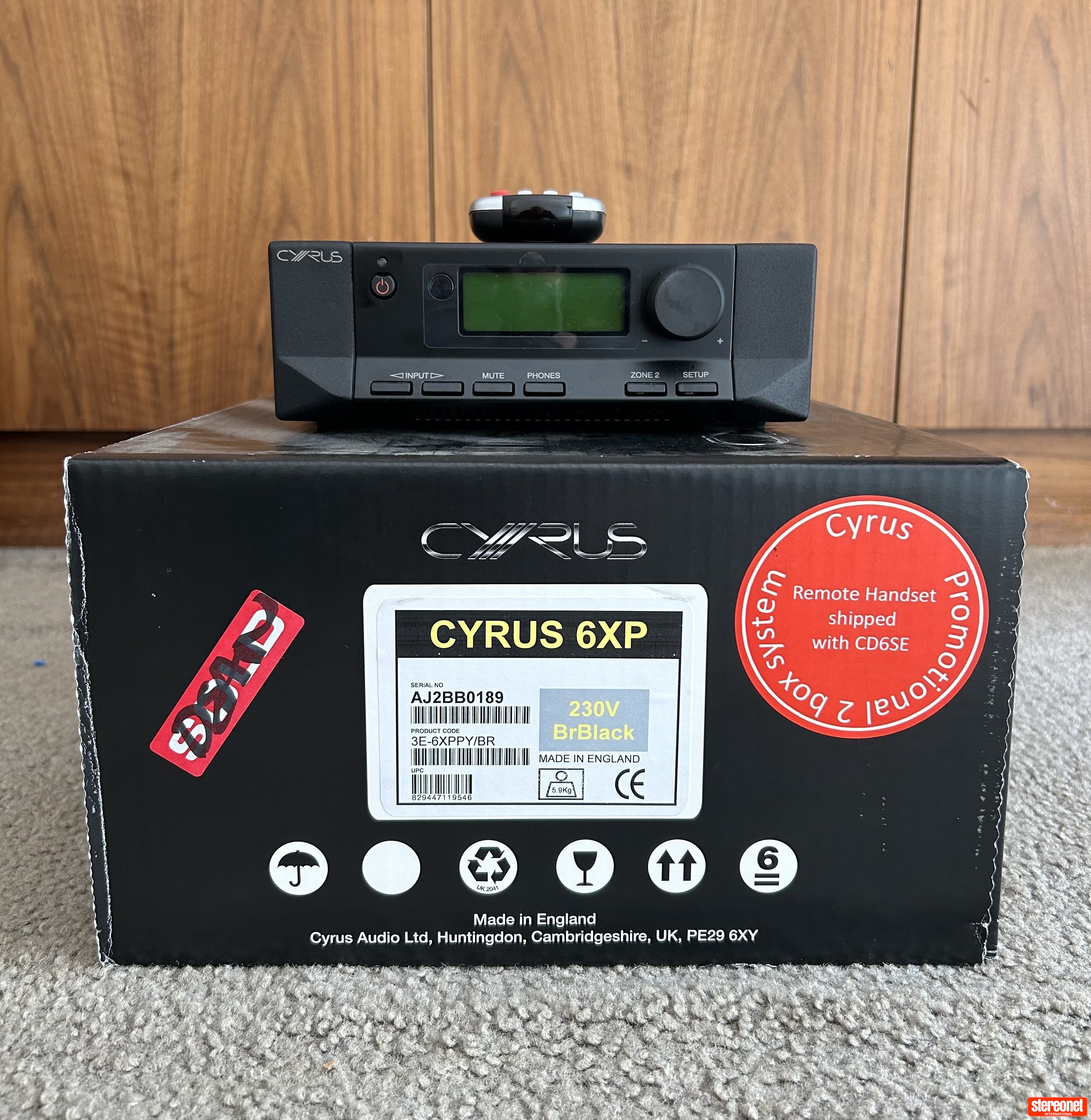 Cyrus 6XP (NOS) Integrated Amplifier (Solid State) - Integrated ...