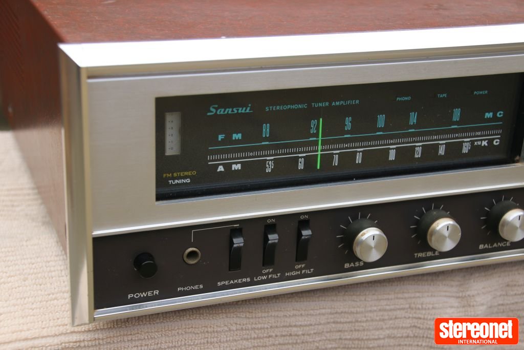 Sansui 500A Integrated Amplifier (Hybrid) - Integrated Amplifiers ...
