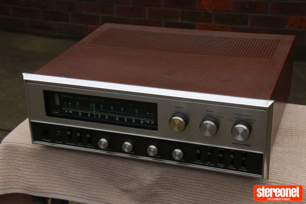 Sansui 500A Integrated Amplifier (Hybrid) - Integrated Amplifiers ...