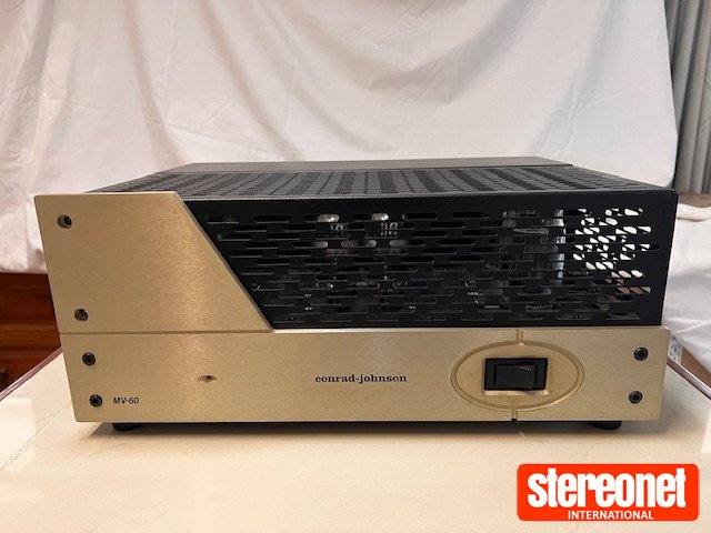 Conrad Johnson MV60SE Power Amplifier - Power Amplifiers - StereoNET
