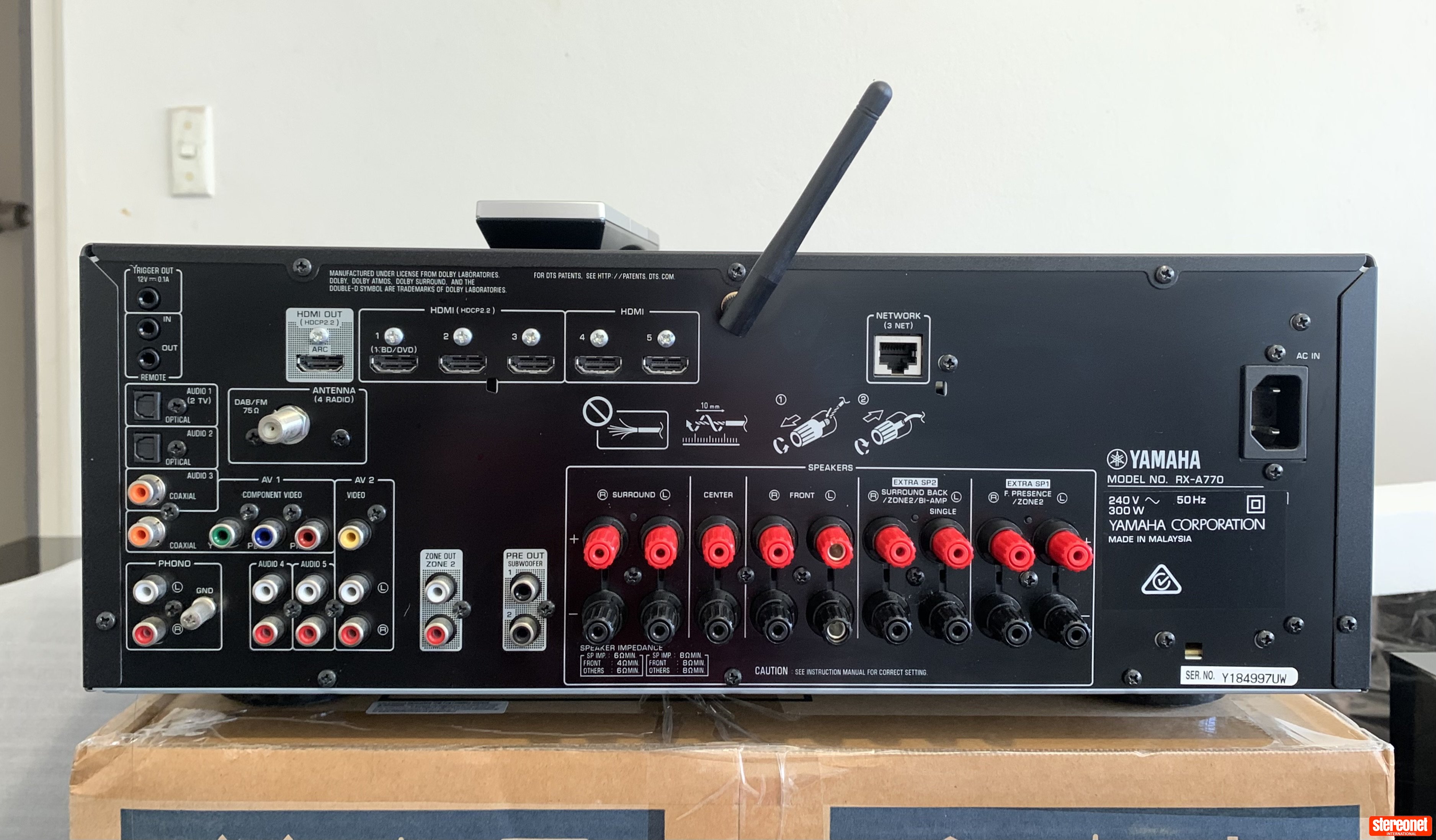 Yamaha RX-A770 AV Receiver |﻿ AV Receivers & Processors