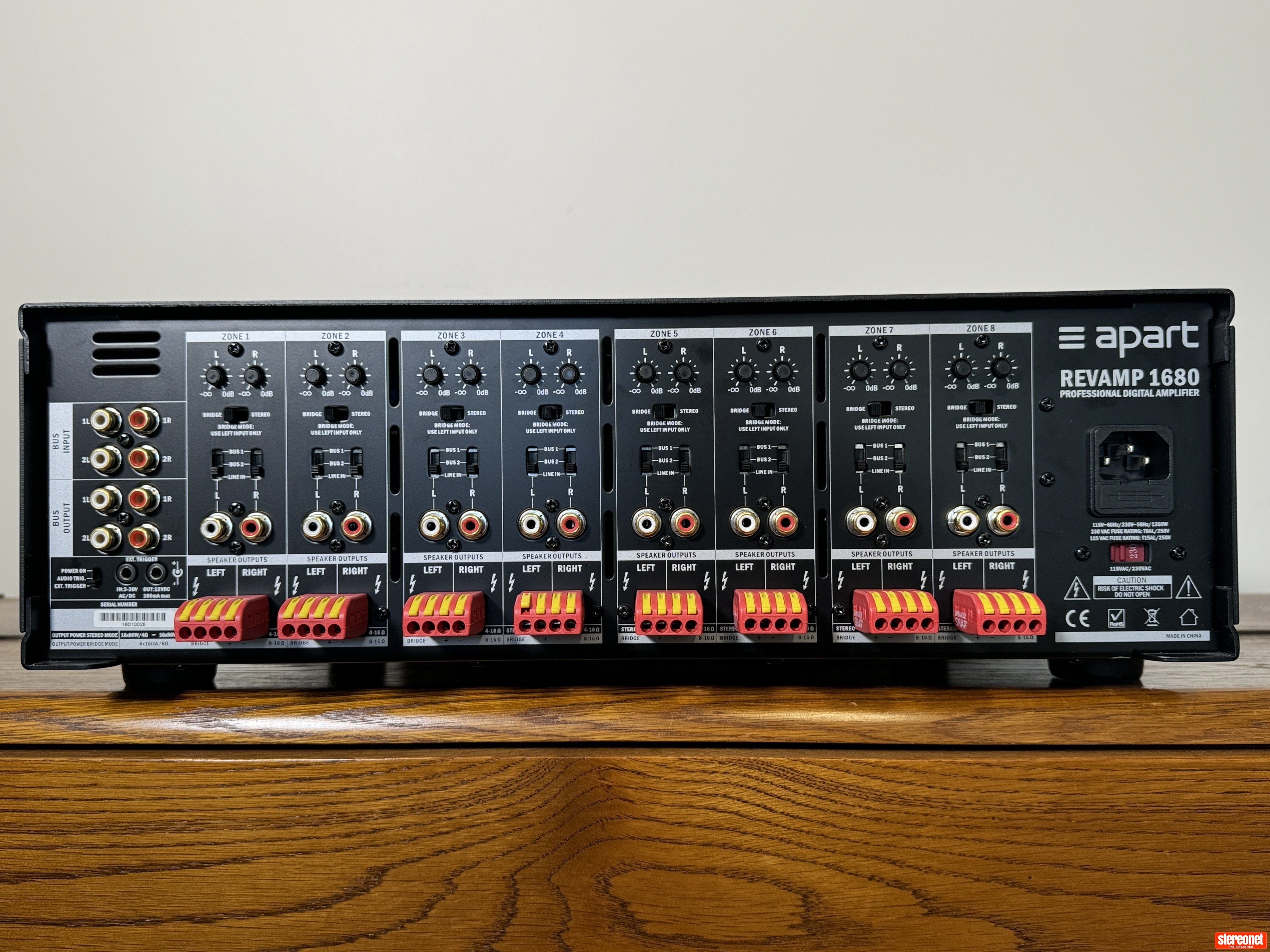 Apart Revamp1680 Multichannel Amplifier - Multi Channel Amplifiers ...