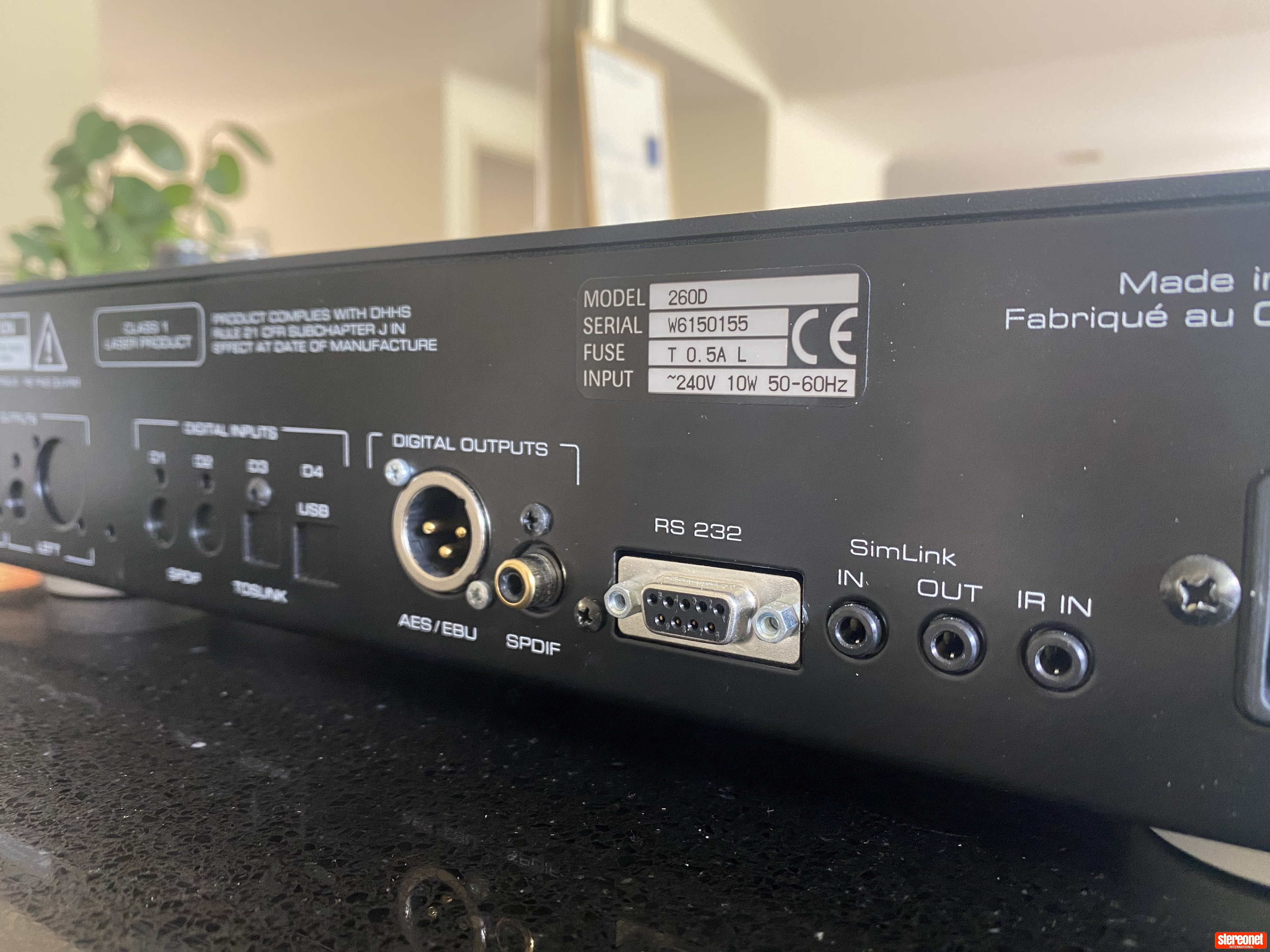 Simaudio Moon 260D CD Transport - CD/SACD Players & Transport - StereoNET