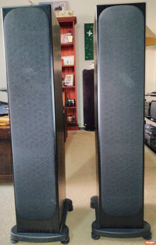 Monitor Audio Silver-RS8 (Black) Floorstanding Loudspeakers ...