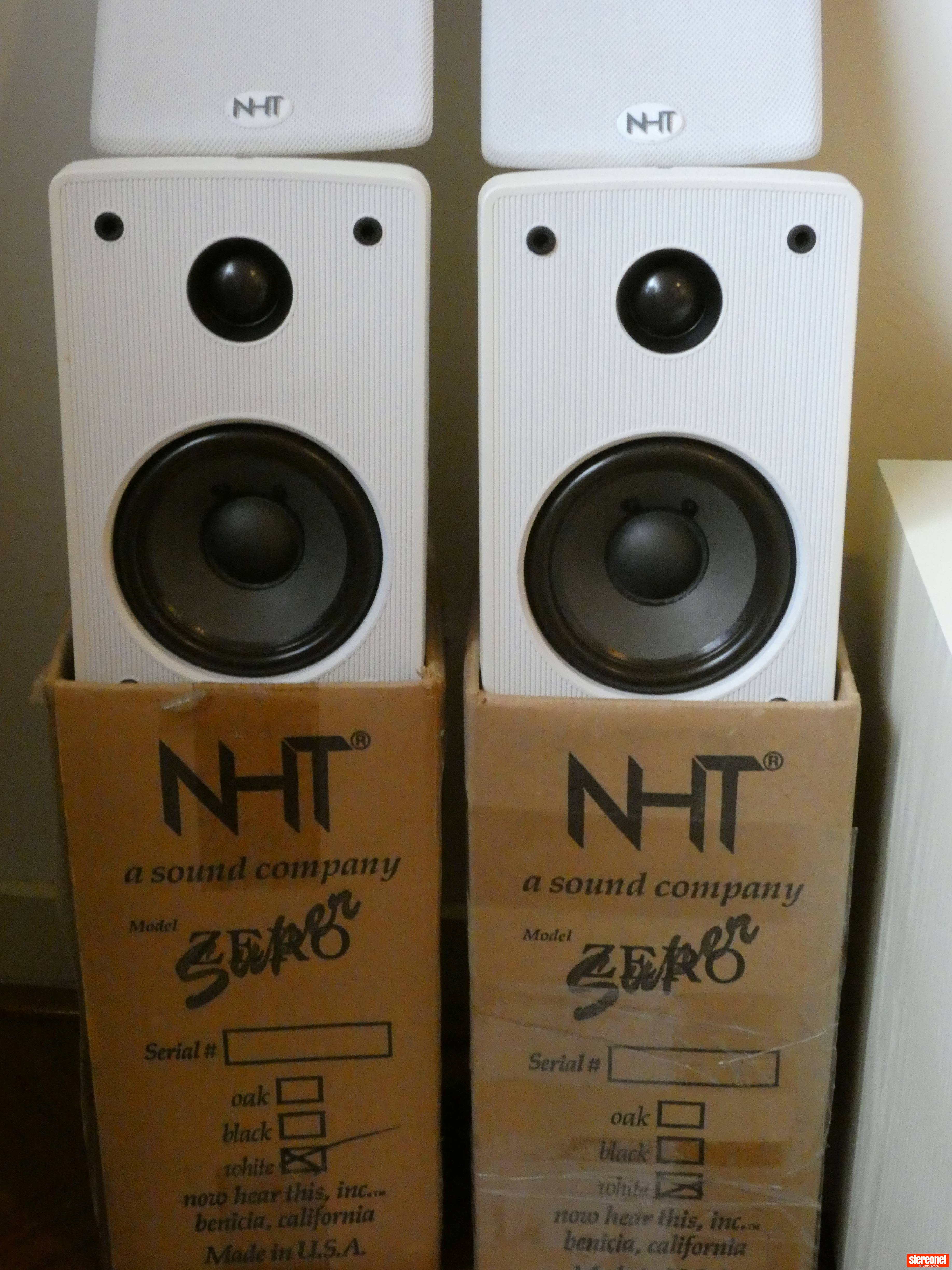 NHT Super Zero Bookshelf Loudspeakers - Bookshelf & Small Monitors ...