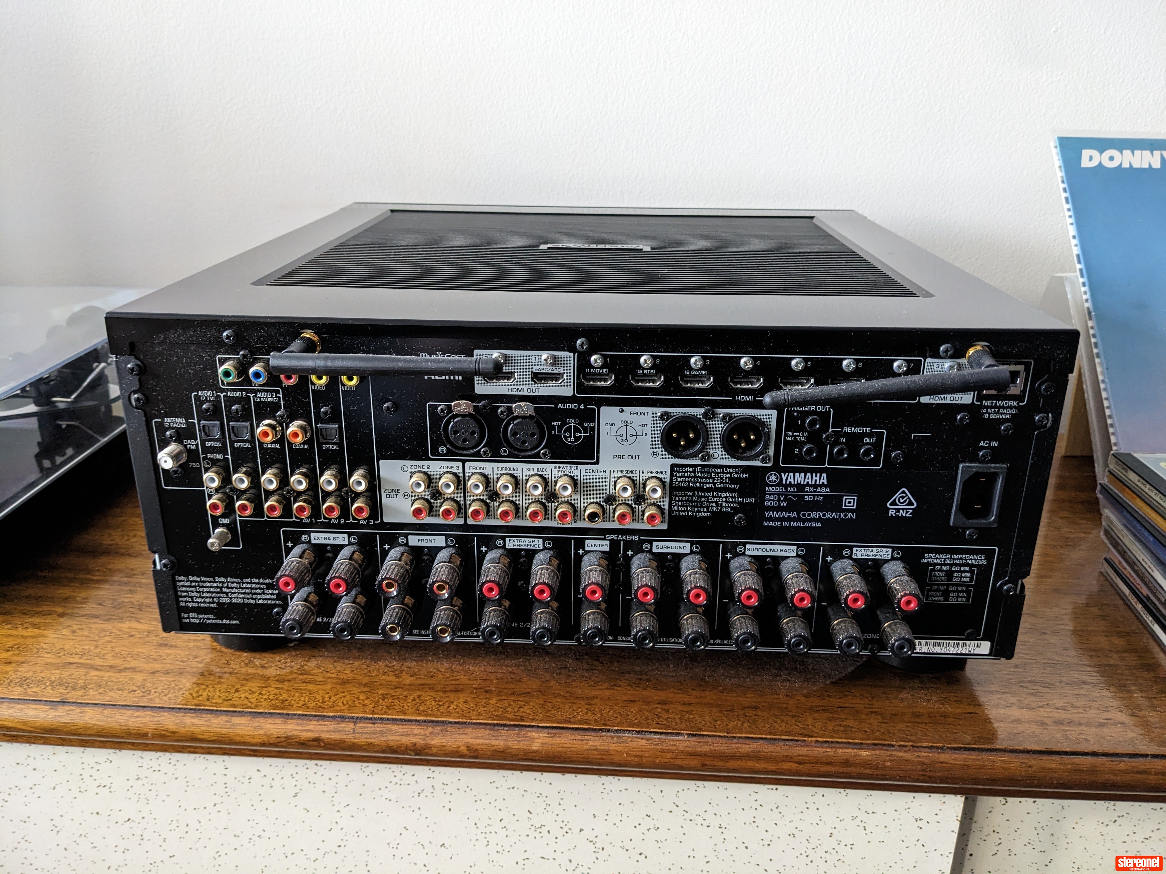 Yamaha RX-A8A AV Receiver - AV Receivers & Processors - StereoNET