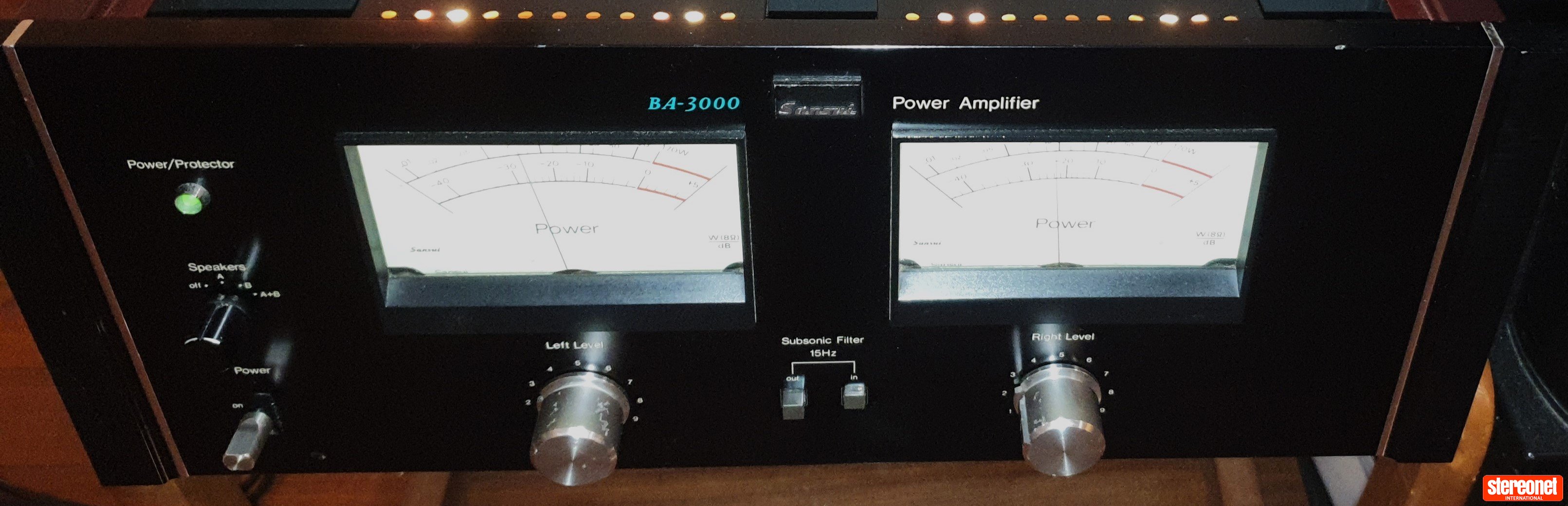 Sansui BA-3000 amplifier working or not - Wanted to Buy - StereoNET