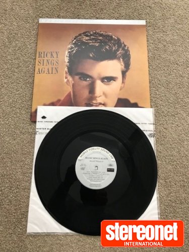 Ricky Nelson "Ricky Sings Again" Mobile Fidelity Sound Lab Vinyl Record ...
