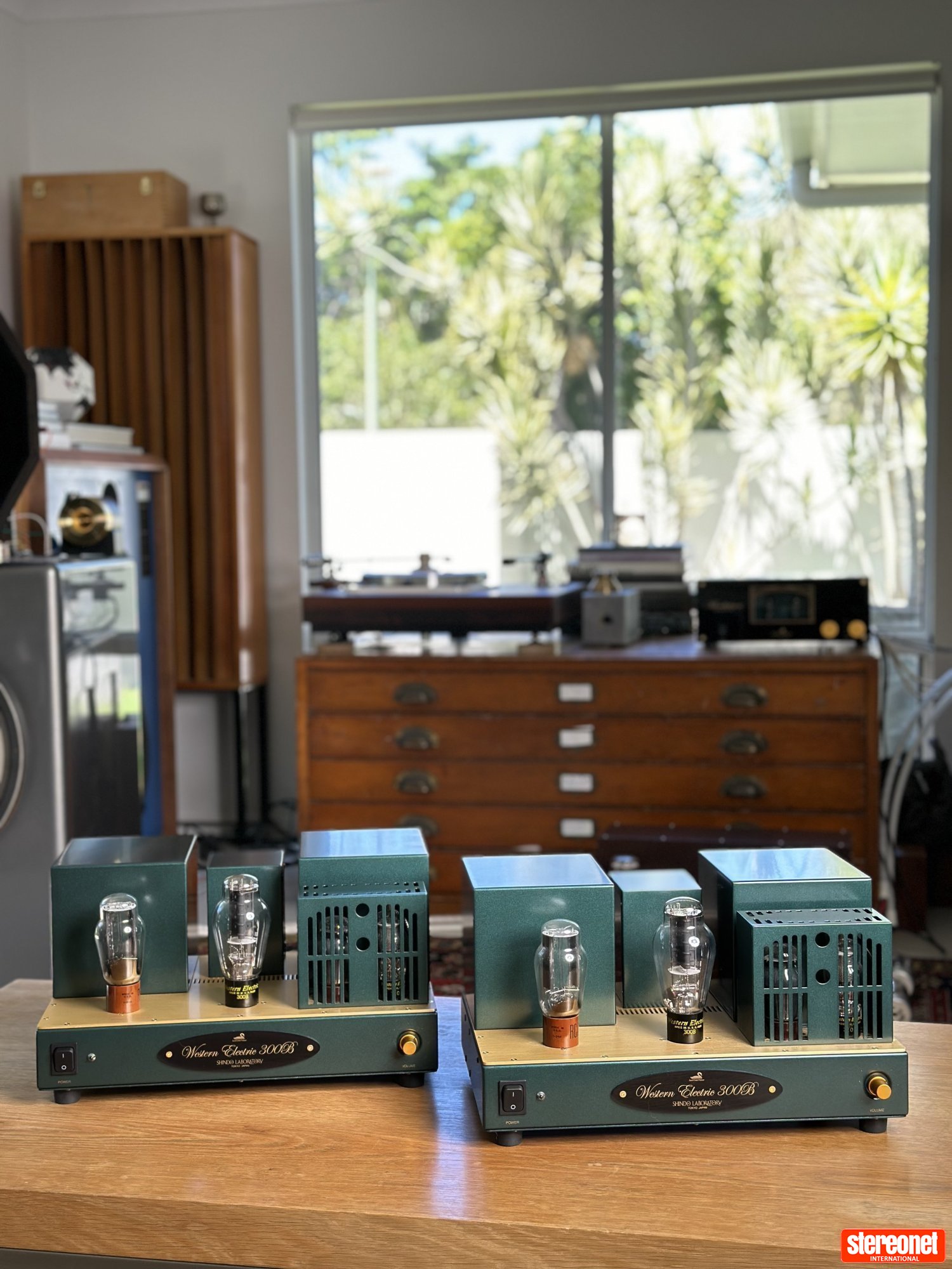 Shindo Western Electric 300b Limited Mono blocks Mono Amplifiers ...