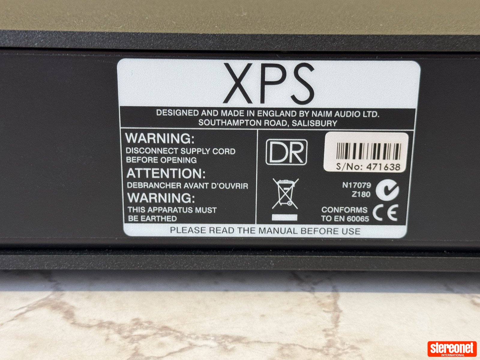 Naim Audio XPS DR (2020 Year Production) Power Supply |﻿ Power Supplies ...