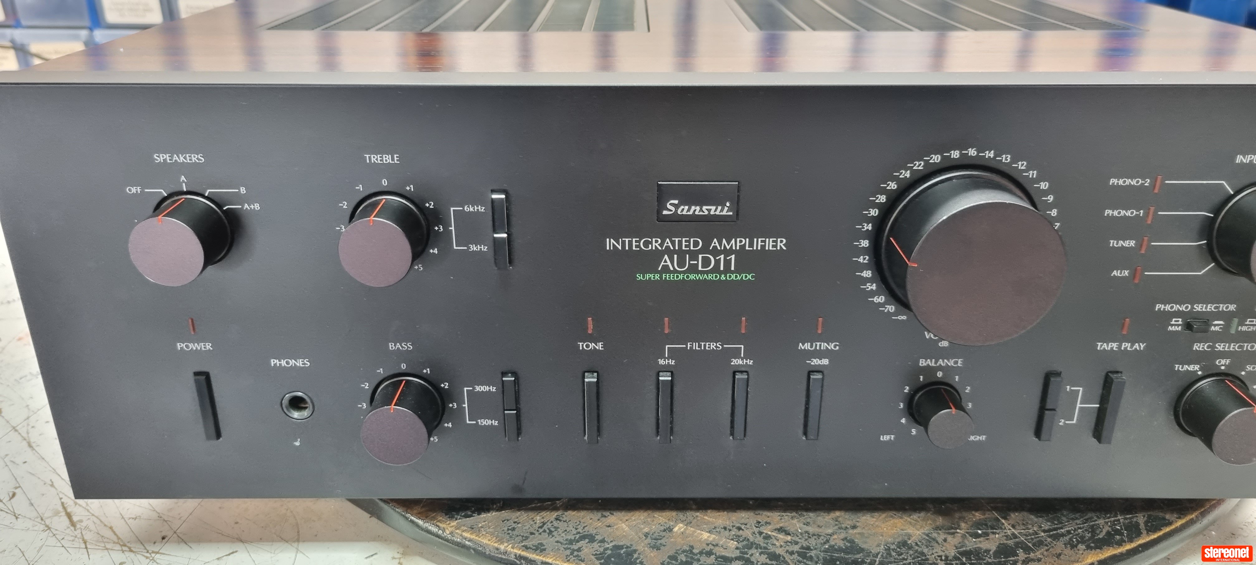 Sansui AU D11 Integrated Amplifier (Solid State) - Integrated ...