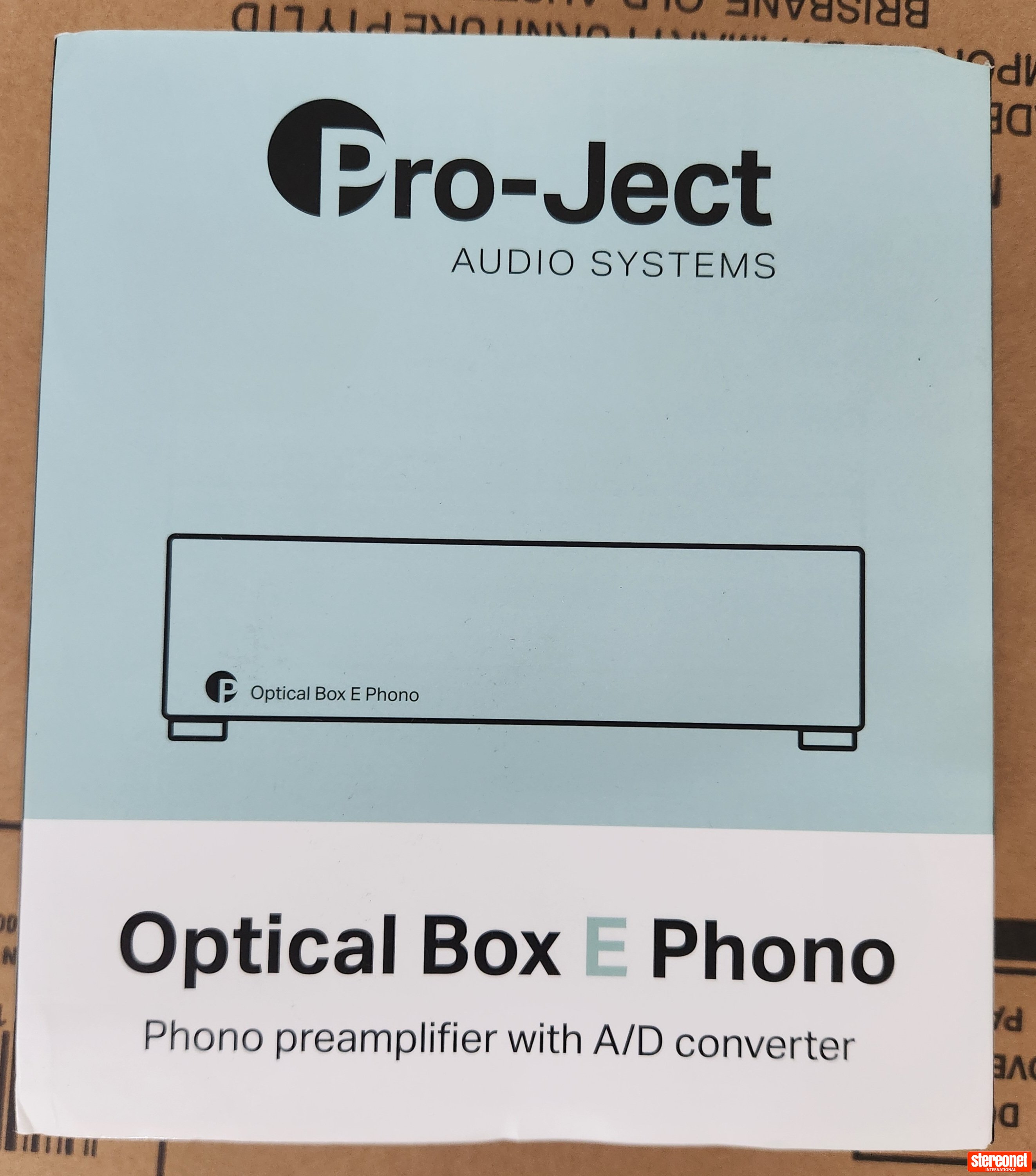 Pro-Ject Optical Box E Phono Preamplifier - Phono Amplifiers - StereoNET