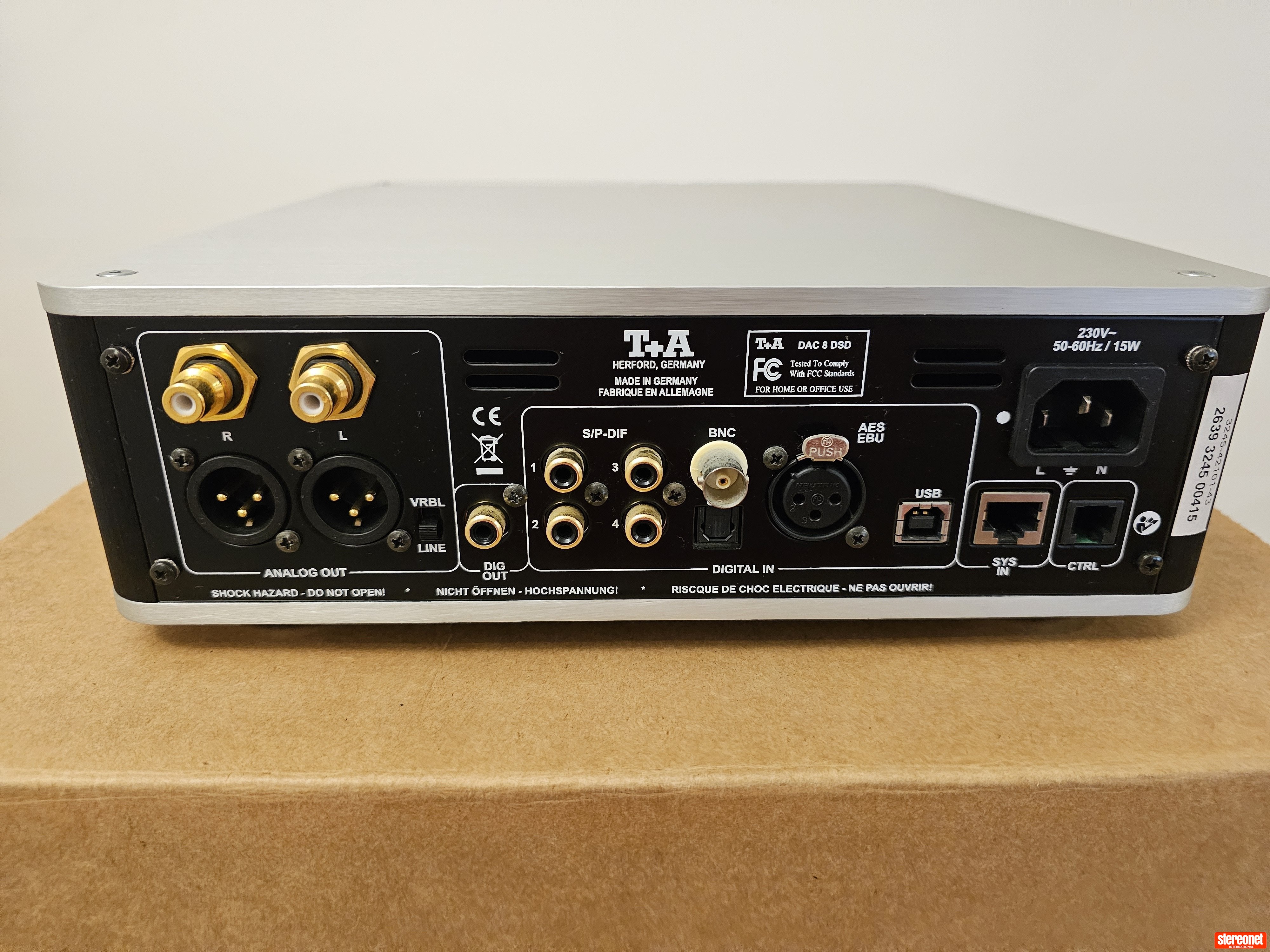 T+A elektroakustik DAC8 DSD Digital Analog Converter (DAC) - DACs and ...