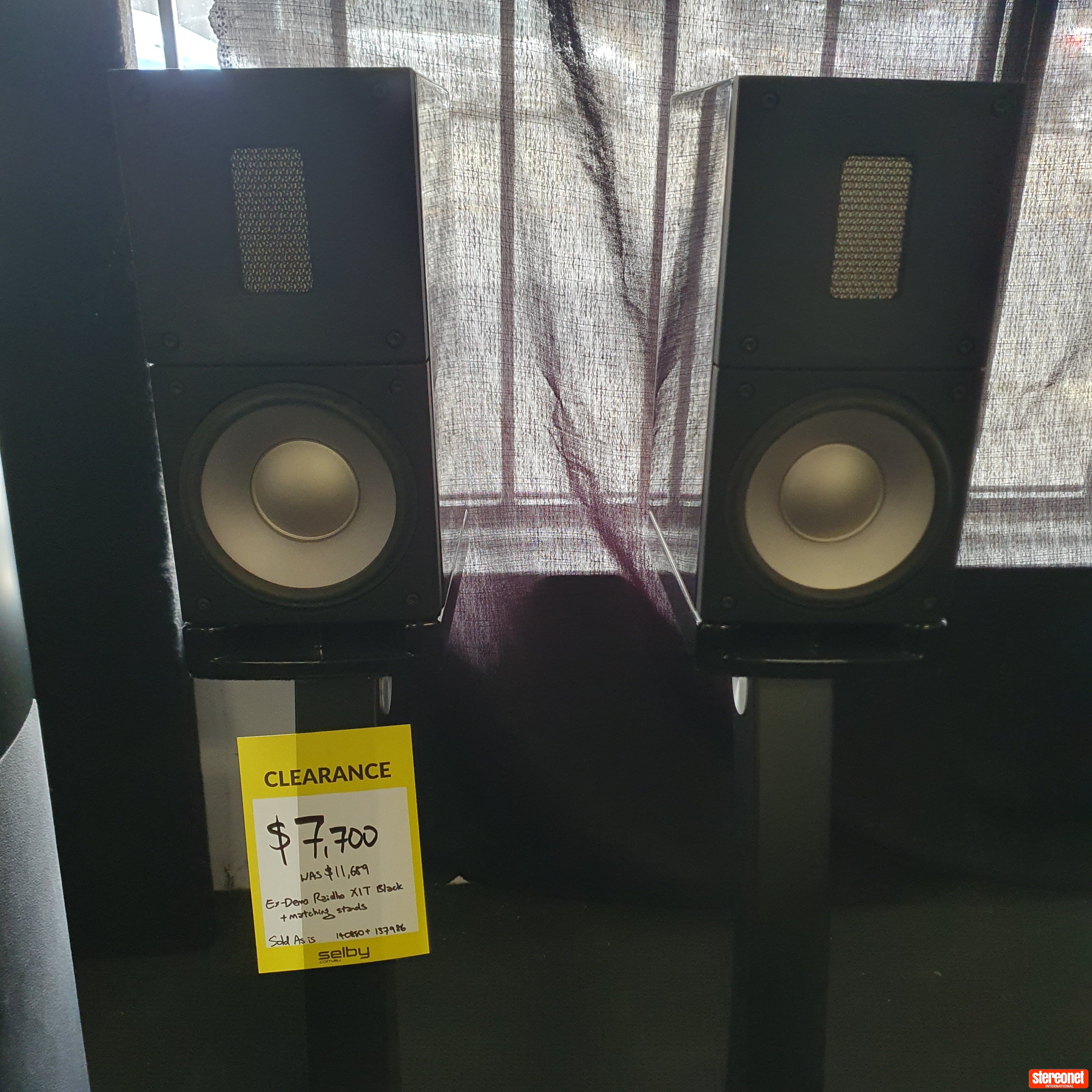 Raidho Acoustics X1T Bookshelf Loudspeakers - Bookshelf & Small ...