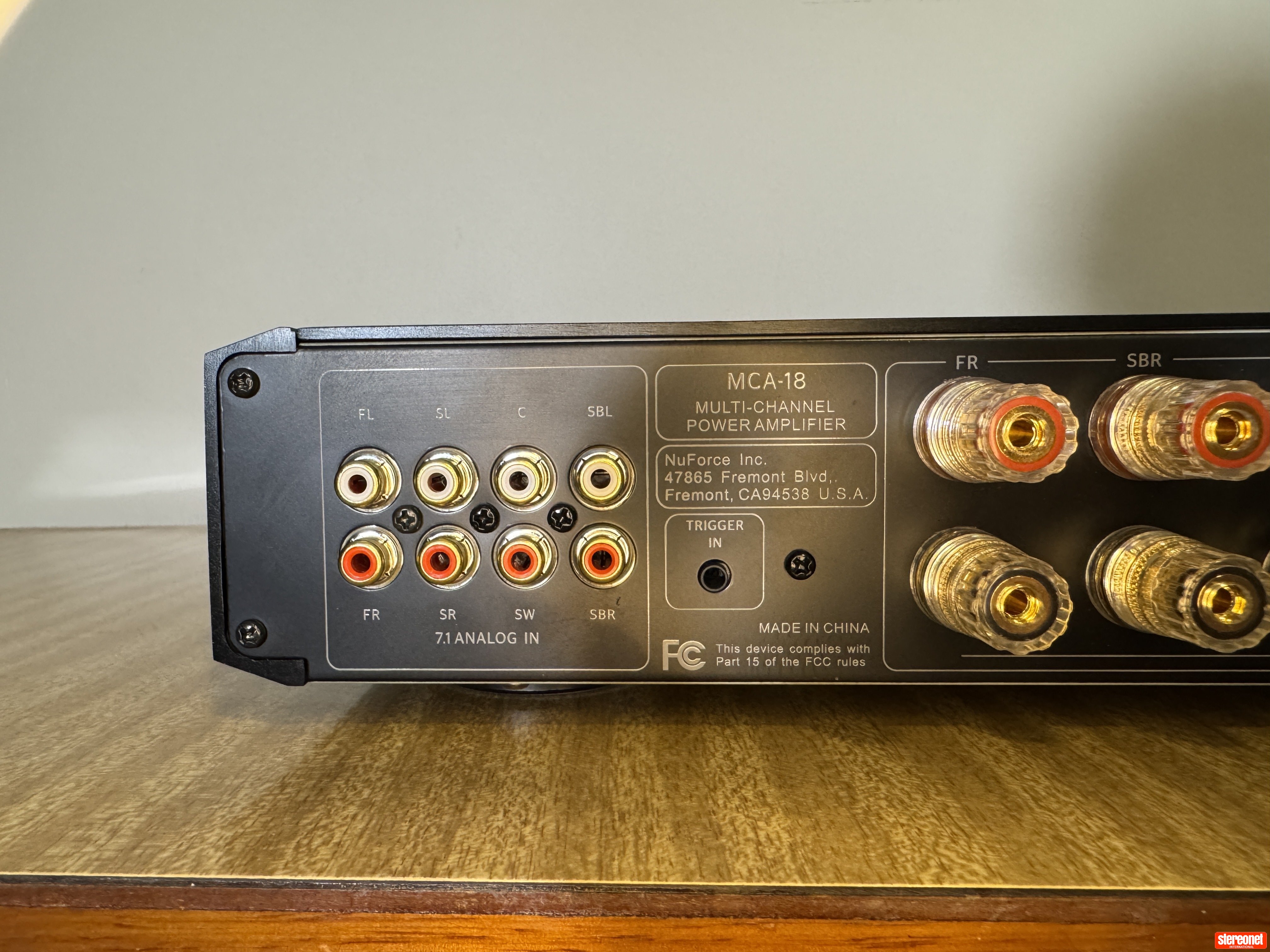 NuForce MCA-18 Multichannel Amplifier |﻿ Multi Channel Amplifiers