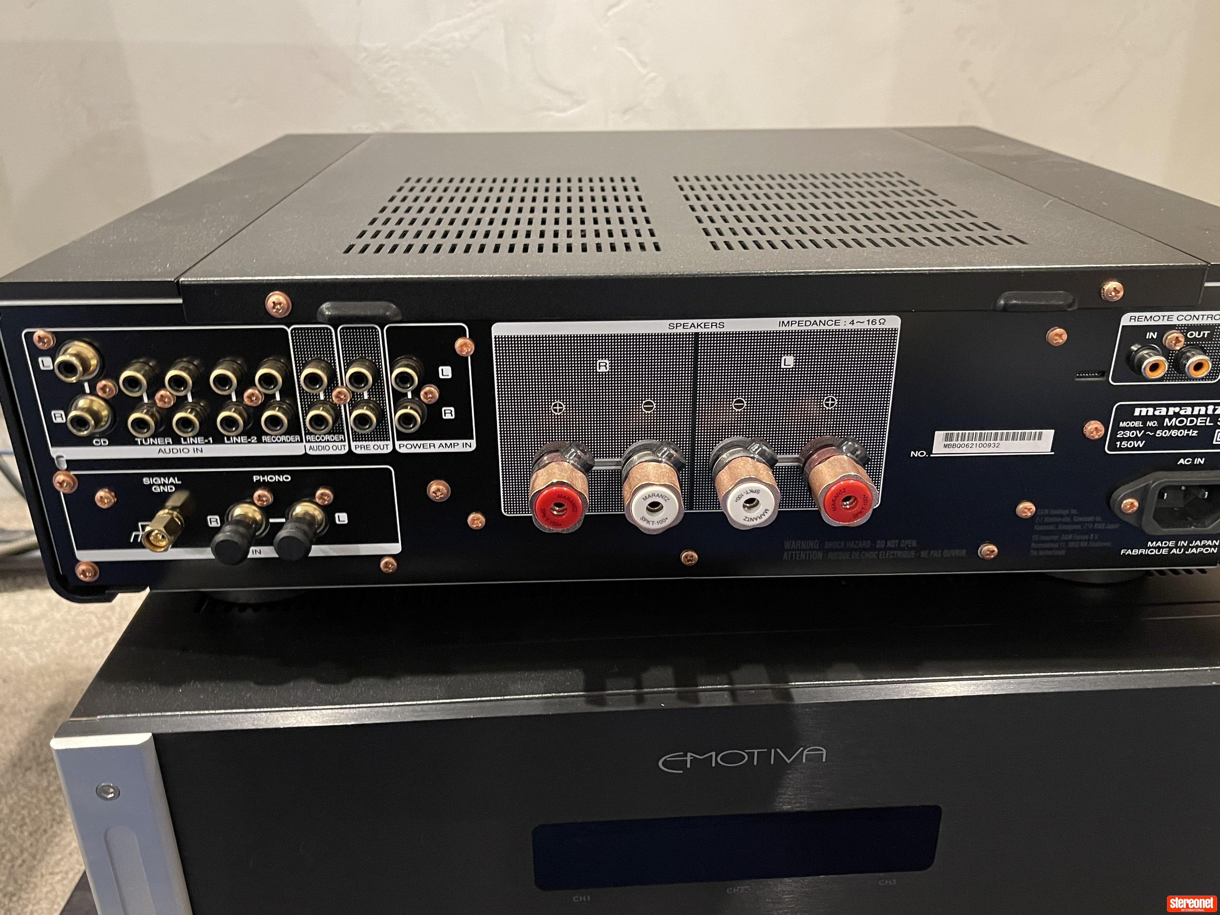 Marantz Model 30 Integrated Amplifier (Solid State) - Integrated ...