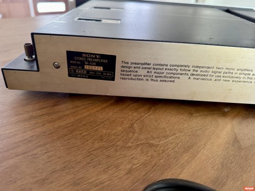 Sony TA-E88 Phono Preamplifier - Pre Amplifiers - StereoNET