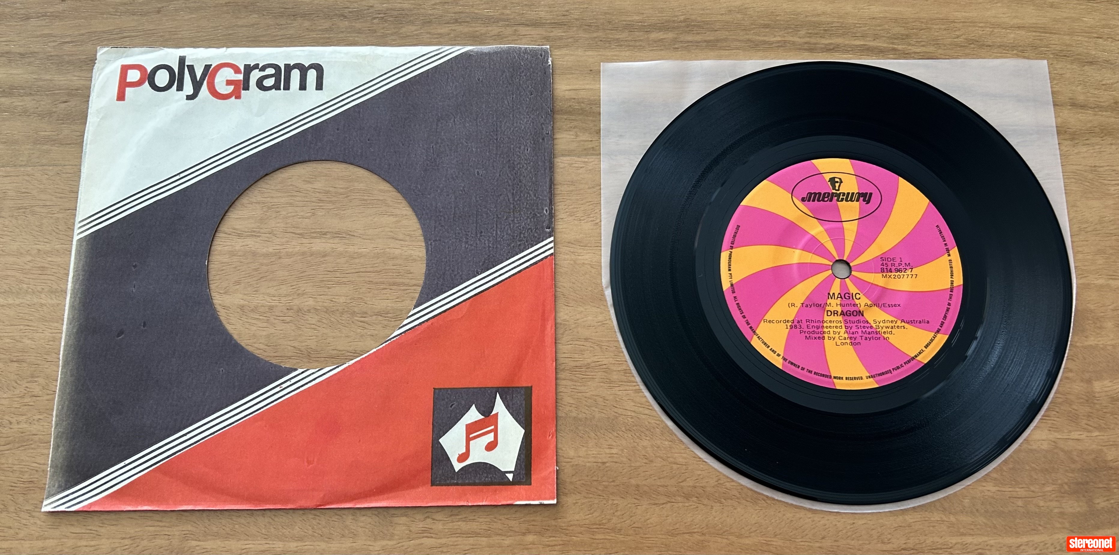 Dragon “Magic / April Sun In Cuba (Live, 1982)” 1983 Vinyl 7” Single ...