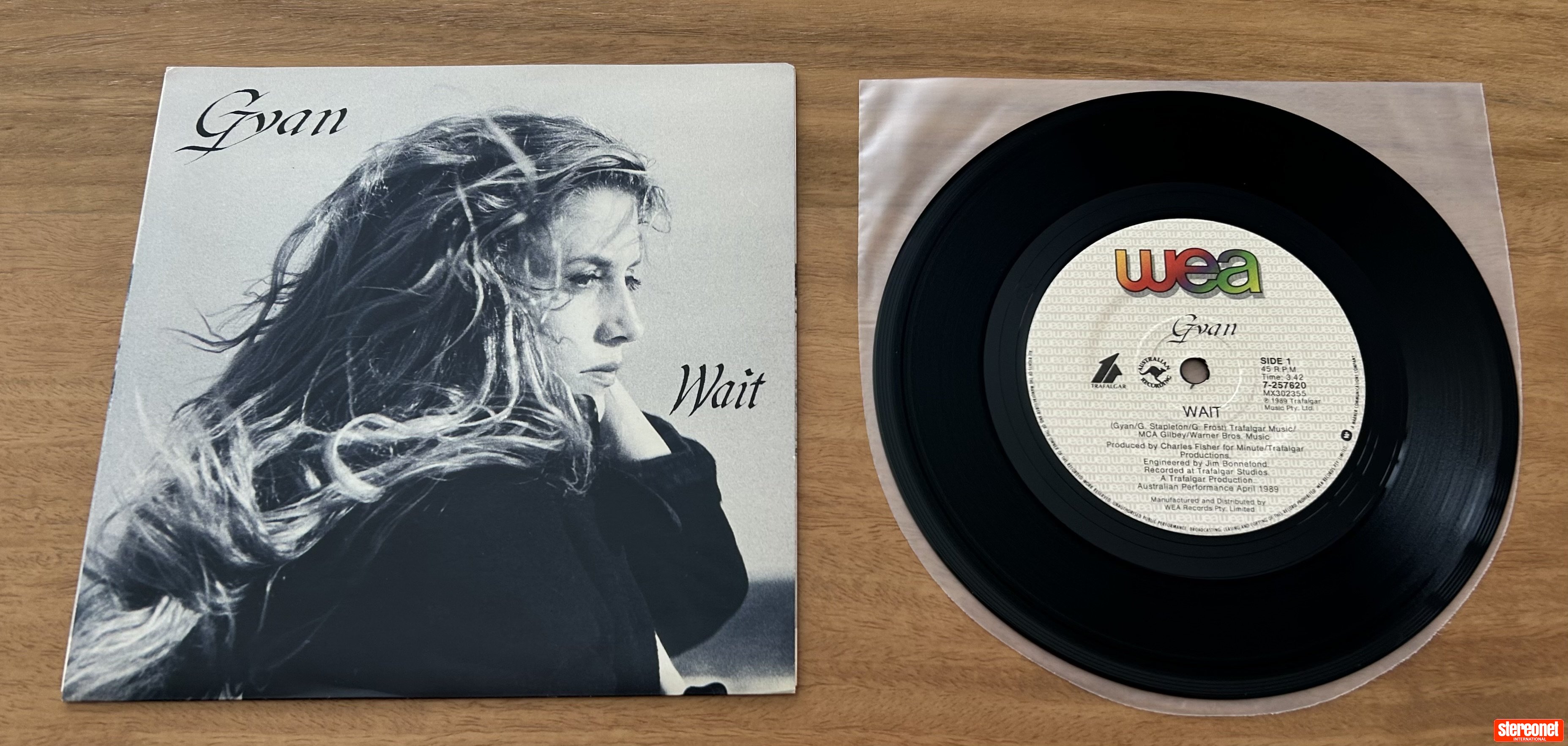 Gyan “Wait / Love In Question” 1984 Limited Edition Vinyl 7” Single Aus ...