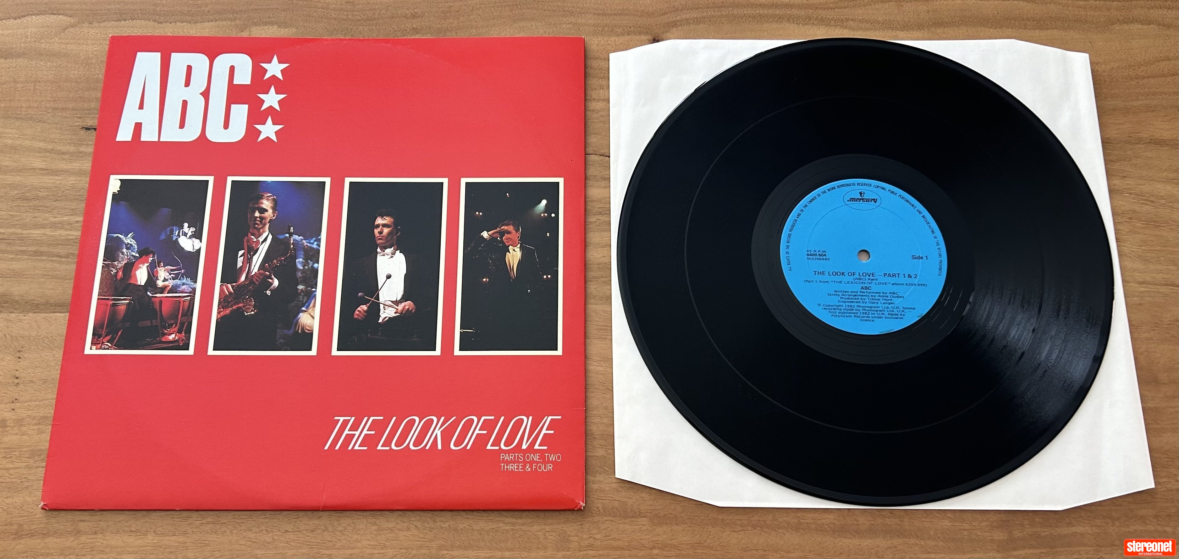 ABC “The Look Of Love - Parts 1, 2, 3 & 4” 1982 Vinyl 12” Single Aus ...